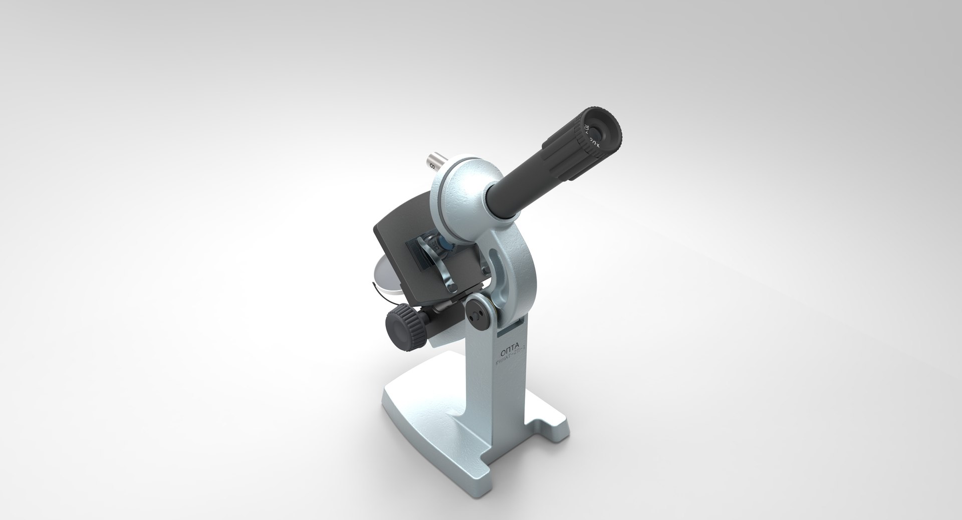 3D Model Light Microscope - TurboSquid 1237416