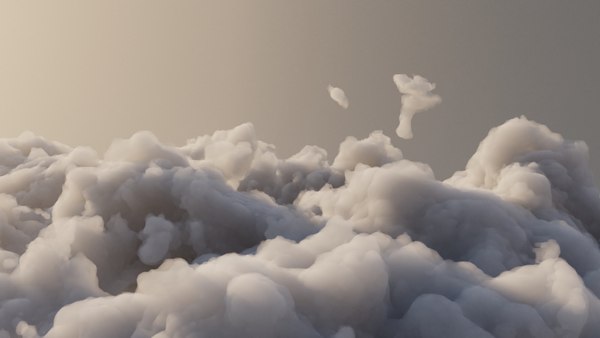 3D Cloud Polygon Blender 2 - TurboSquid 1895710