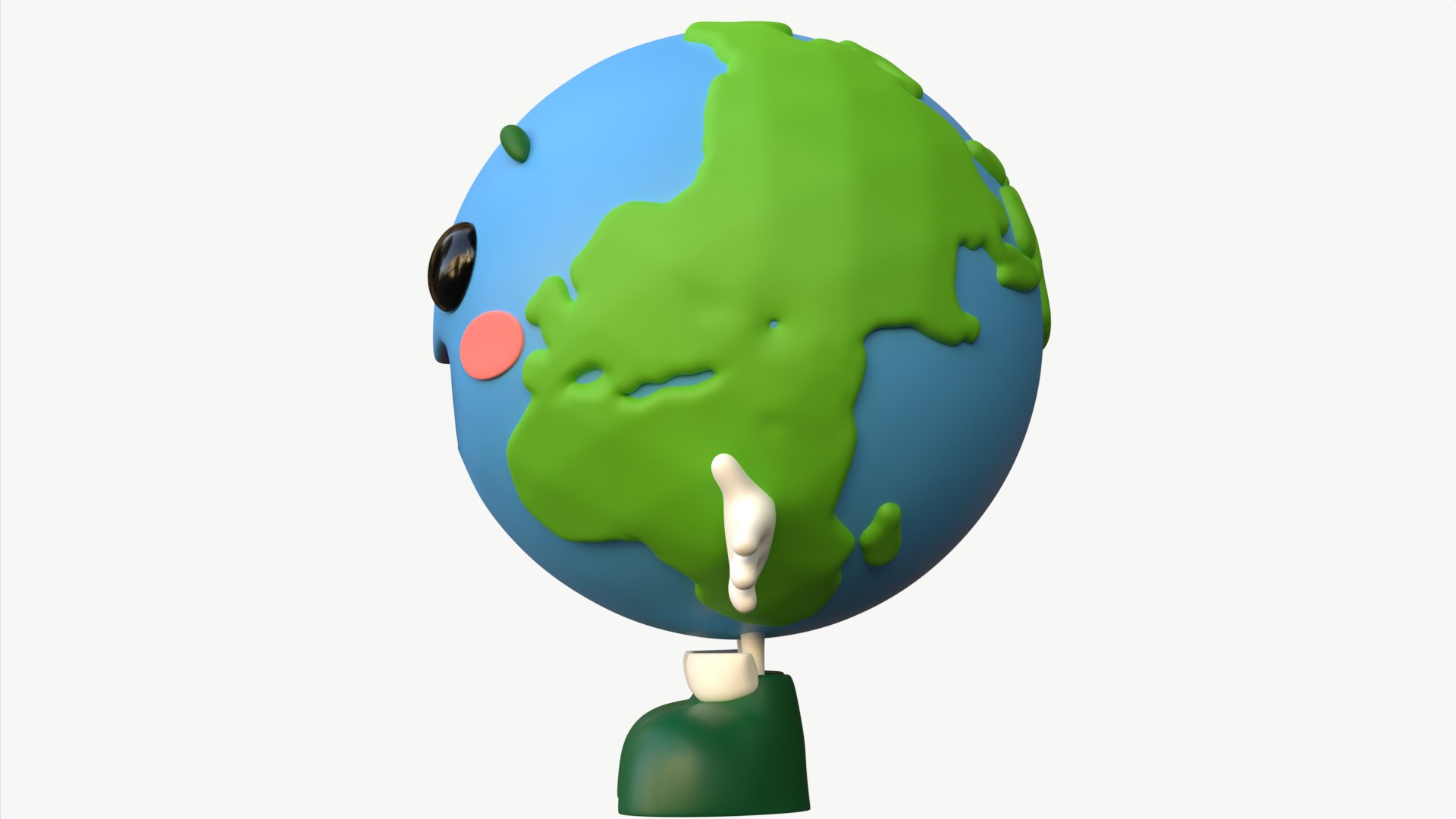 Earth Character 3D Model - TurboSquid 2056950