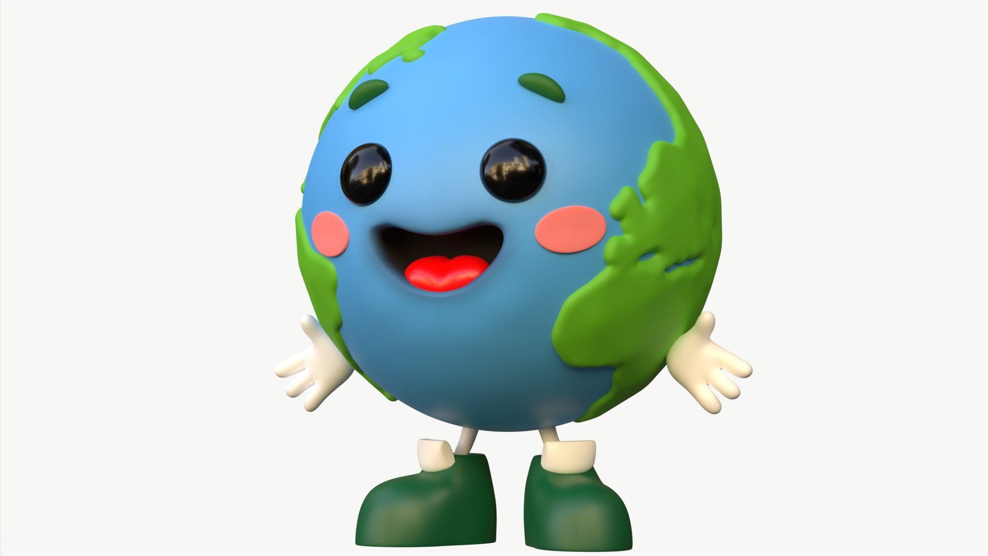 Earth Character 3D Model - TurboSquid 2056950