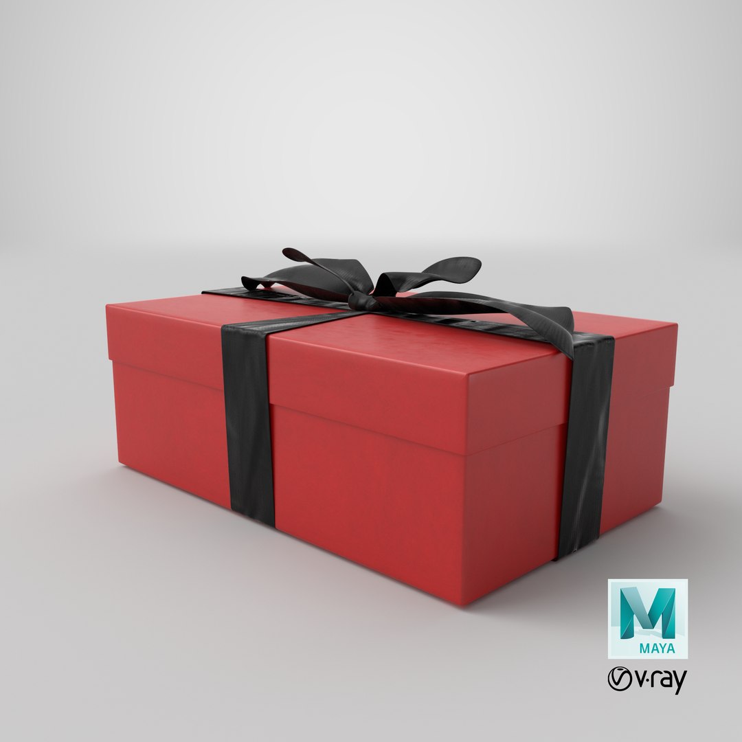 Real Gift Box Model - TurboSquid 1352871