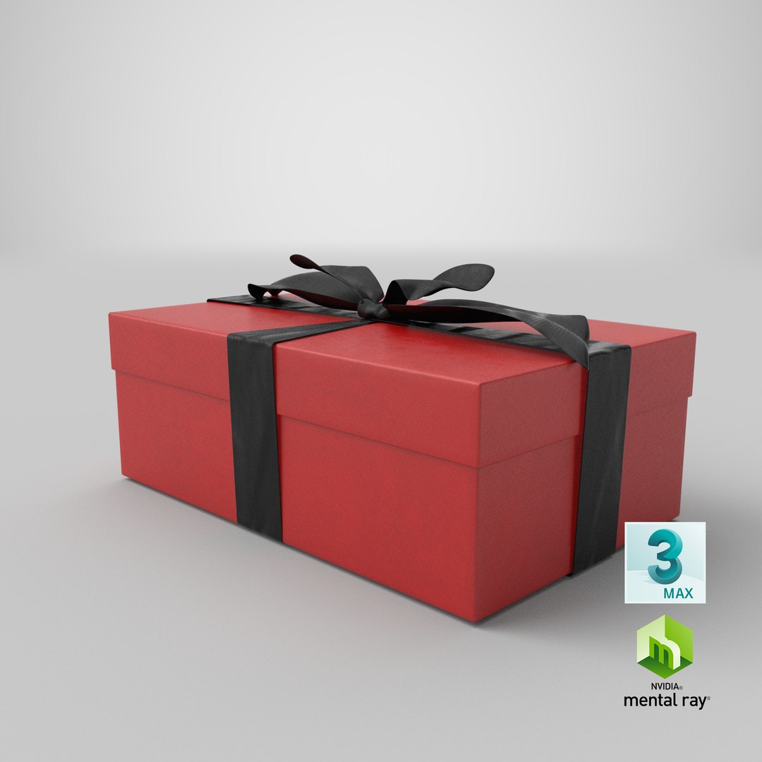 Real Gift Box Model - TurboSquid 1352871