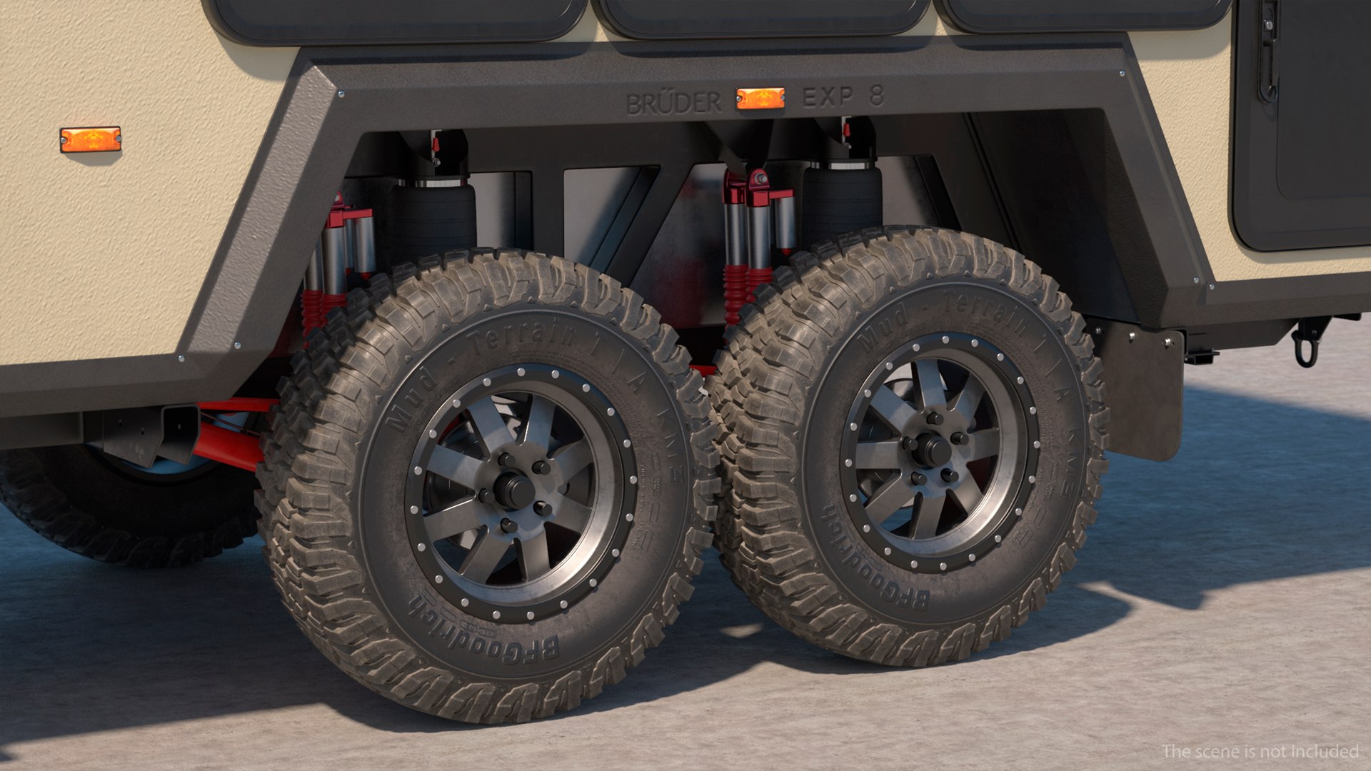 Off Road Mobile Home Bruder EXP 8 3D Model - TurboSquid 2280238