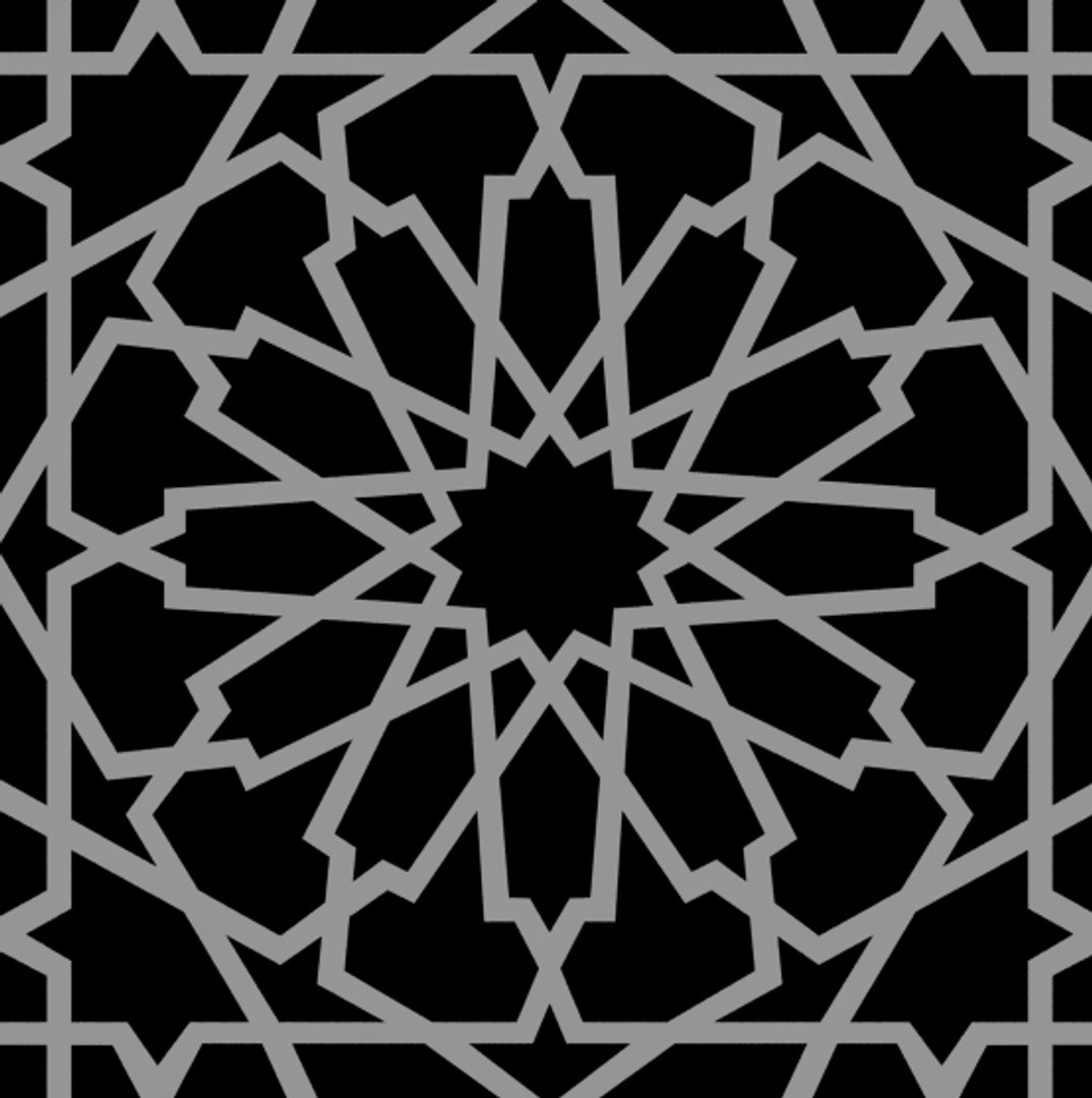 Tileable Decorative Grid 3d 3ds