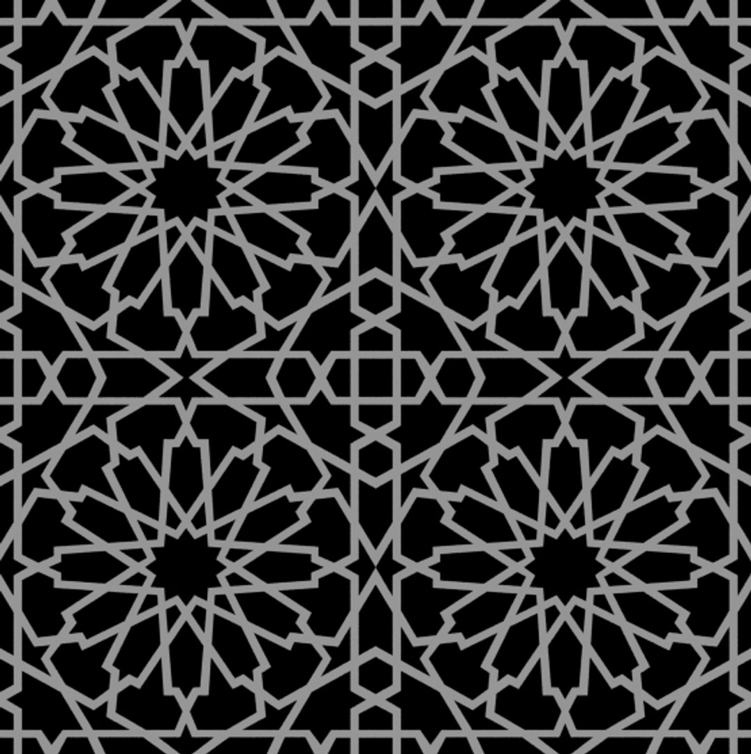 Tileable Decorative Grid 3d 3ds