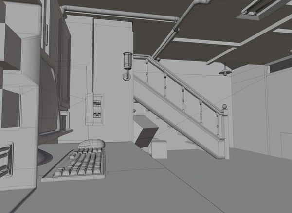 地下実験室3Dモデル - TurboSquid 1513793