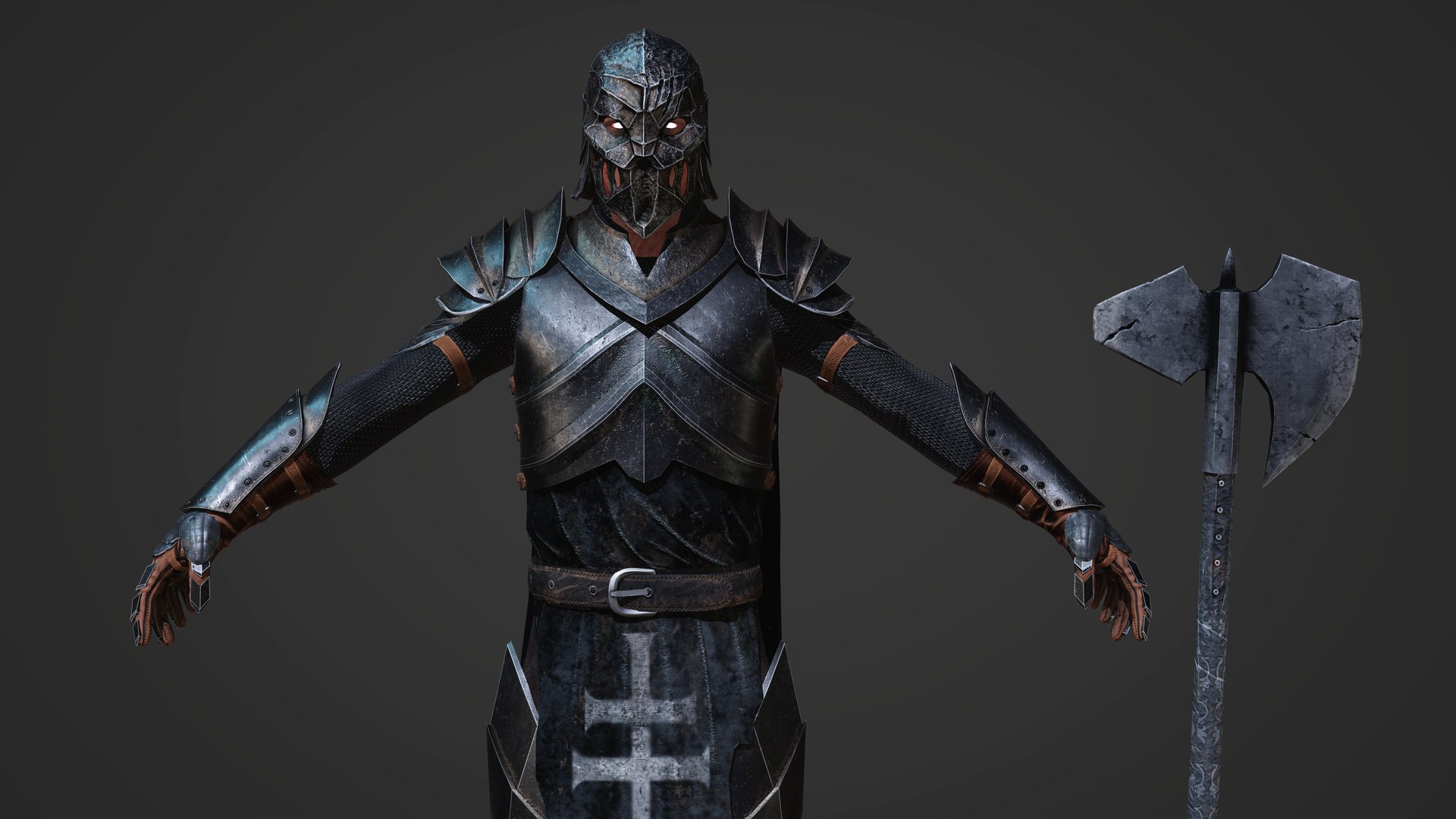 Character Male Knight Model - TurboSquid 1595171