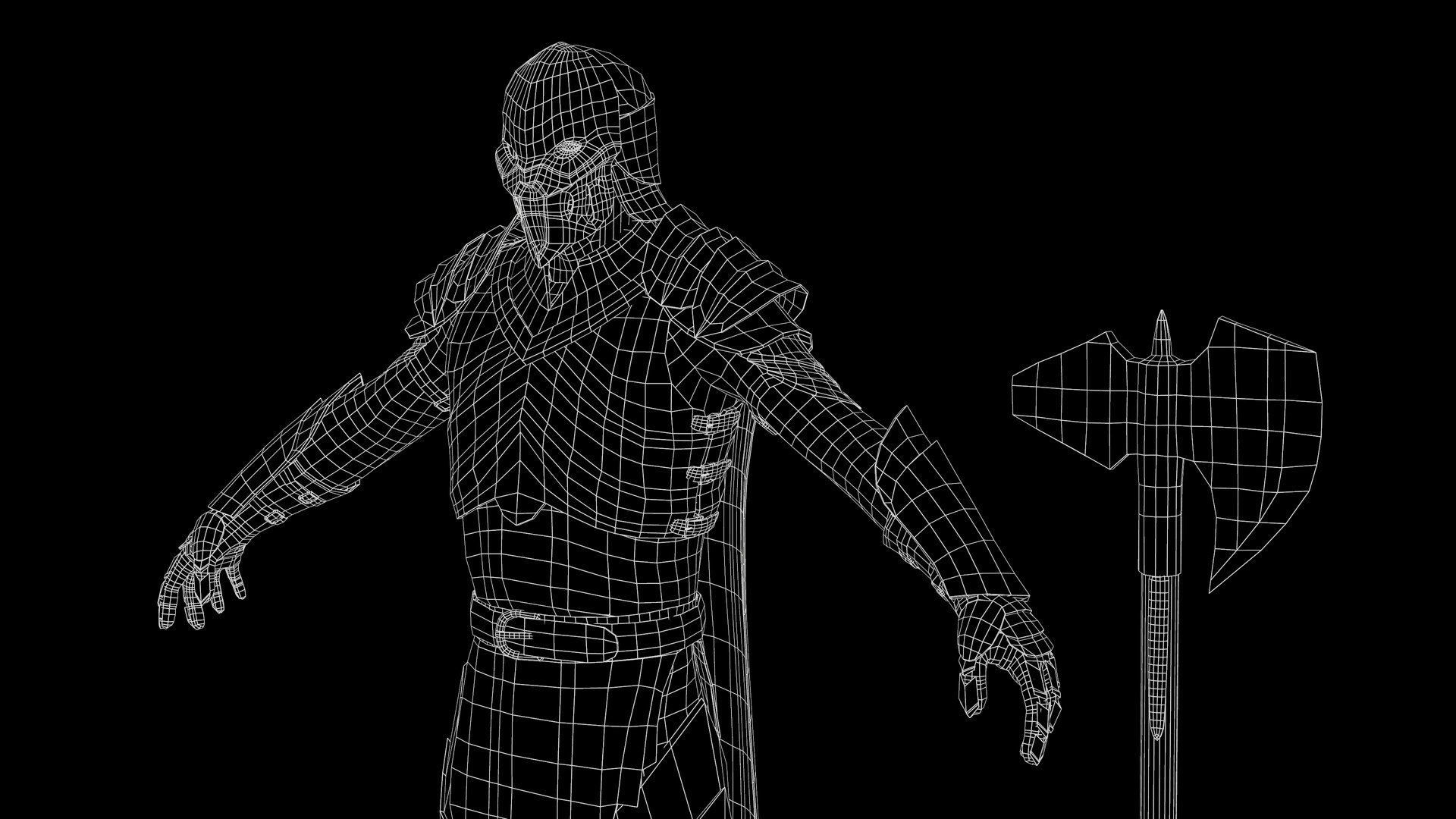 Character Male Knight Model - TurboSquid 1595171