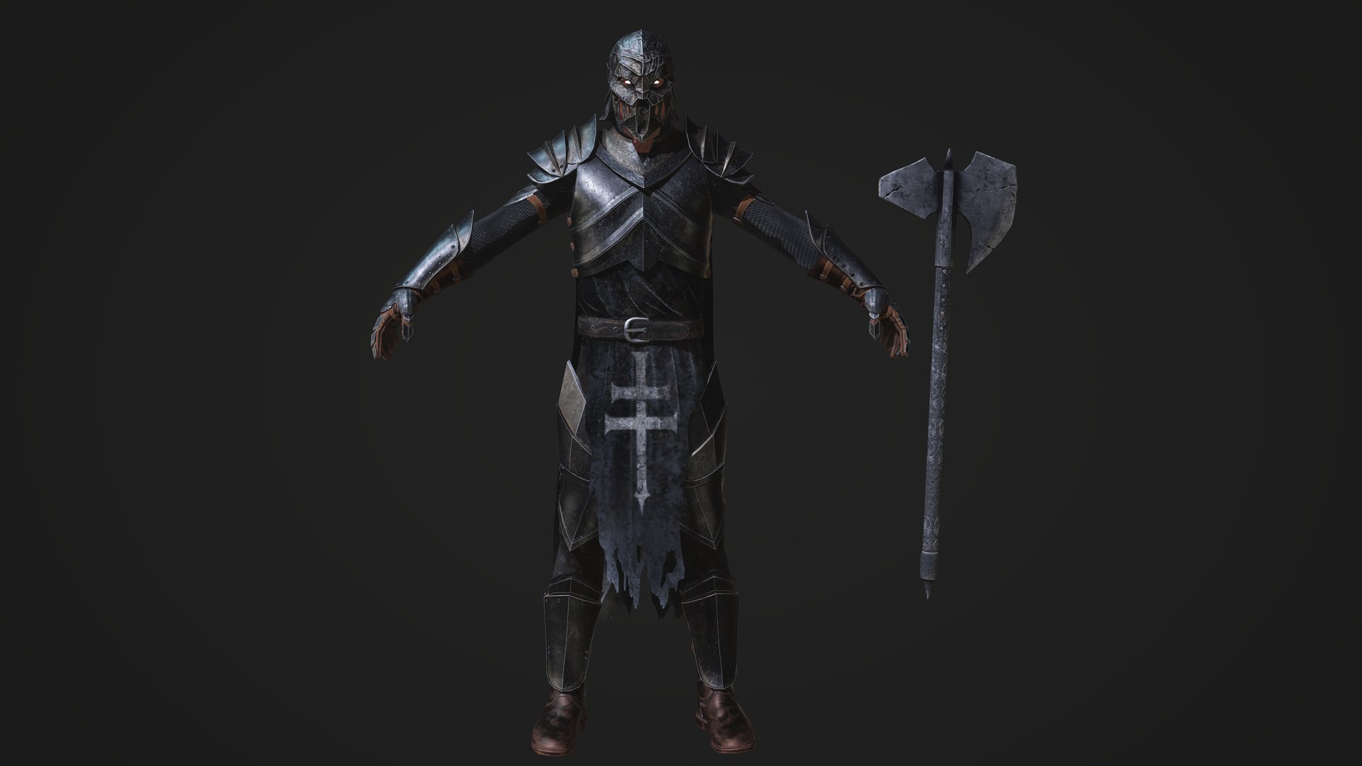 Character Male Knight Model - TurboSquid 1595171