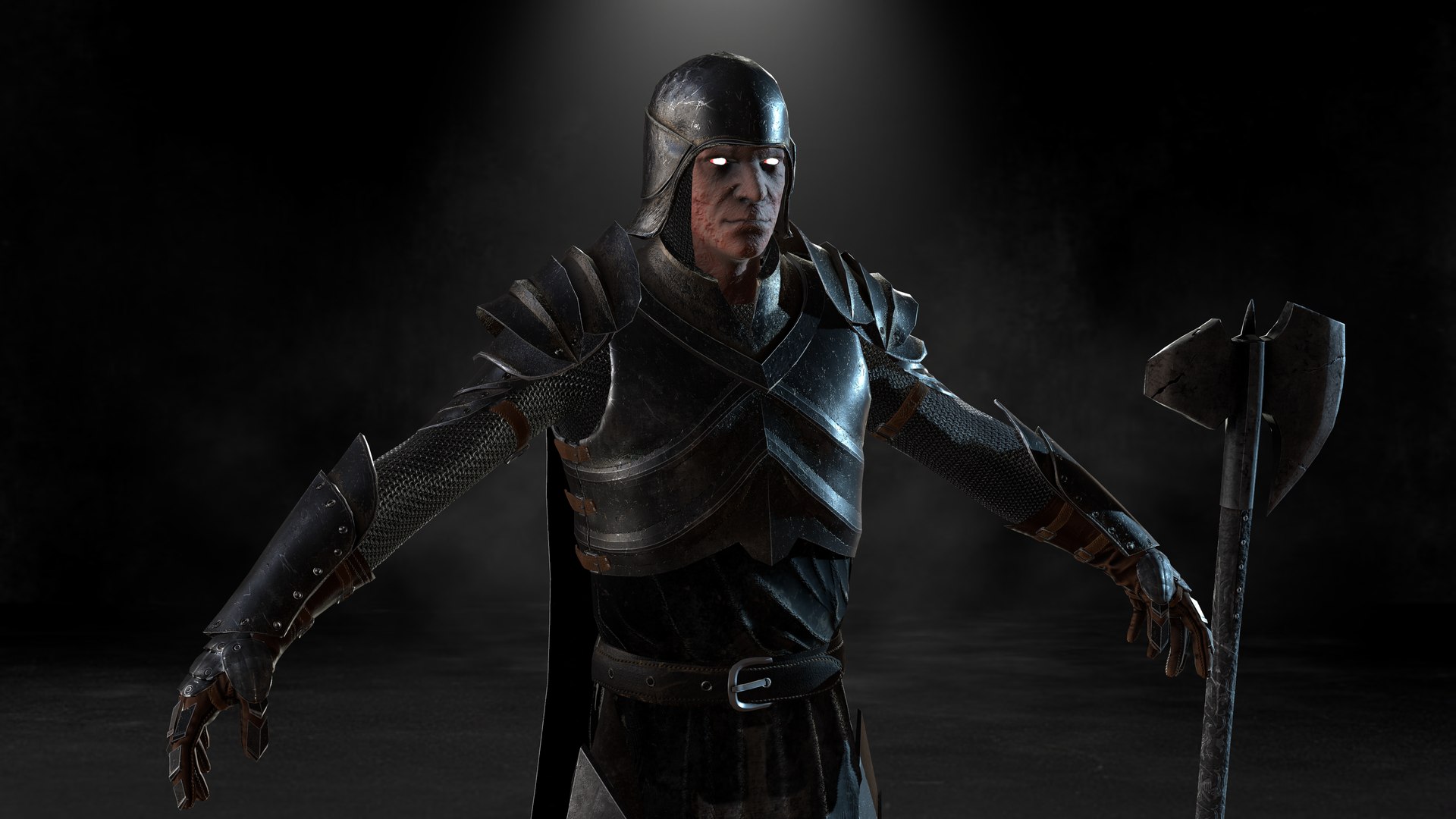 Character Male Knight Model - TurboSquid 1595171