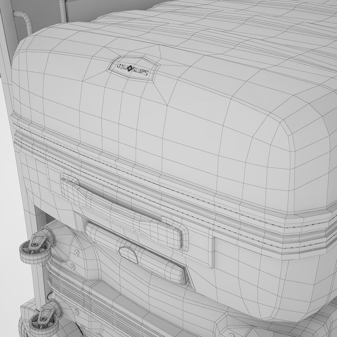 3D airport luggage trolley - TurboSquid 1344493