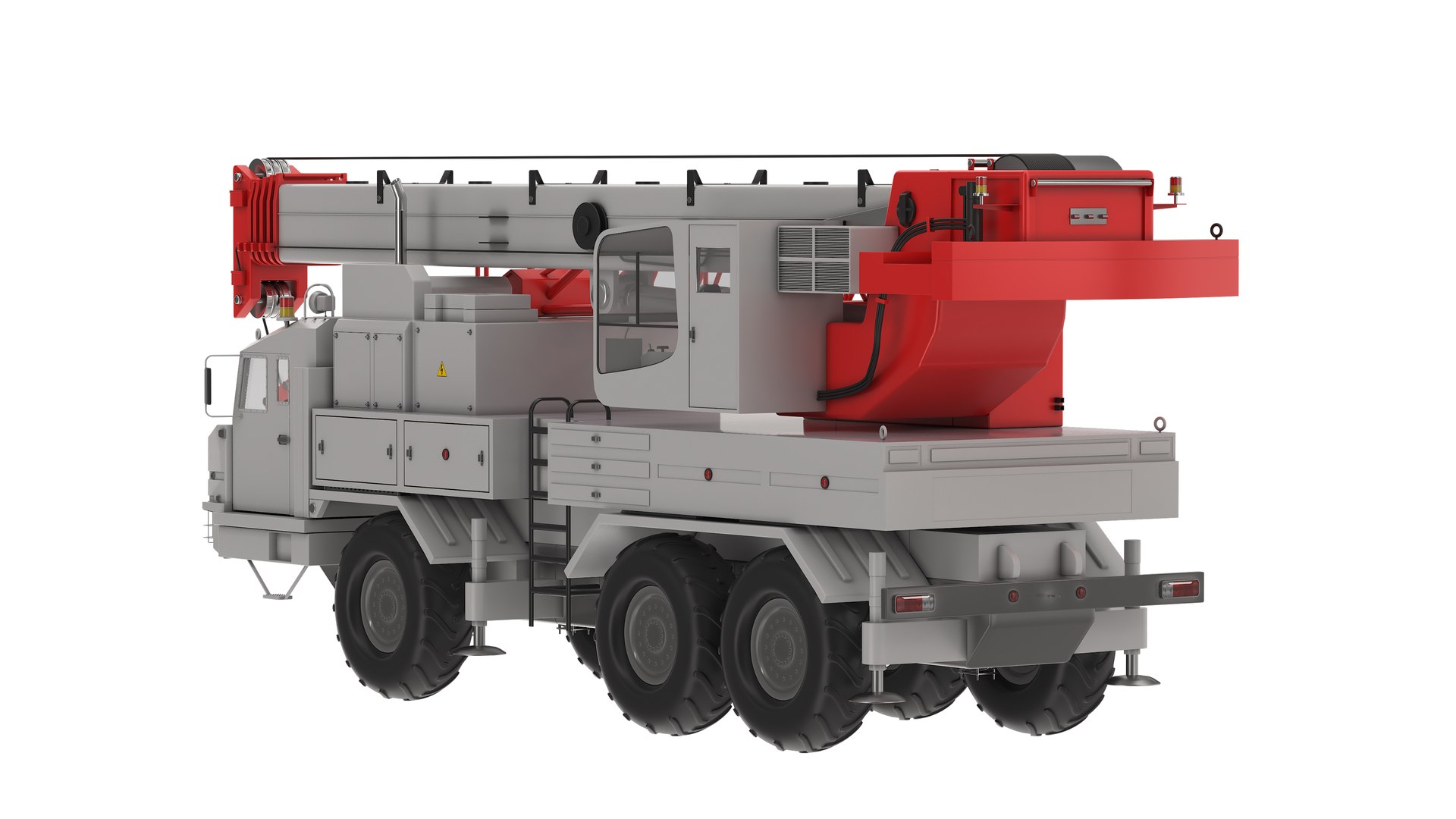 3D Compact Mobile Crane - TurboSquid 2243336