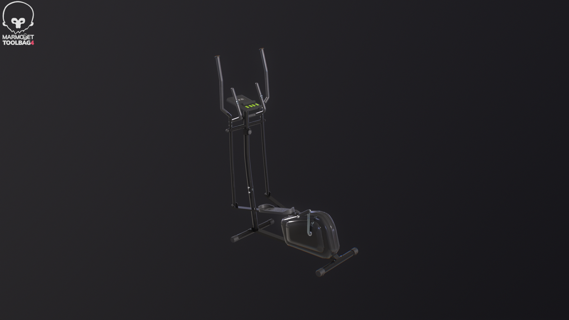 Gym Elliptical Trainer 3D model - TurboSquid 2172070