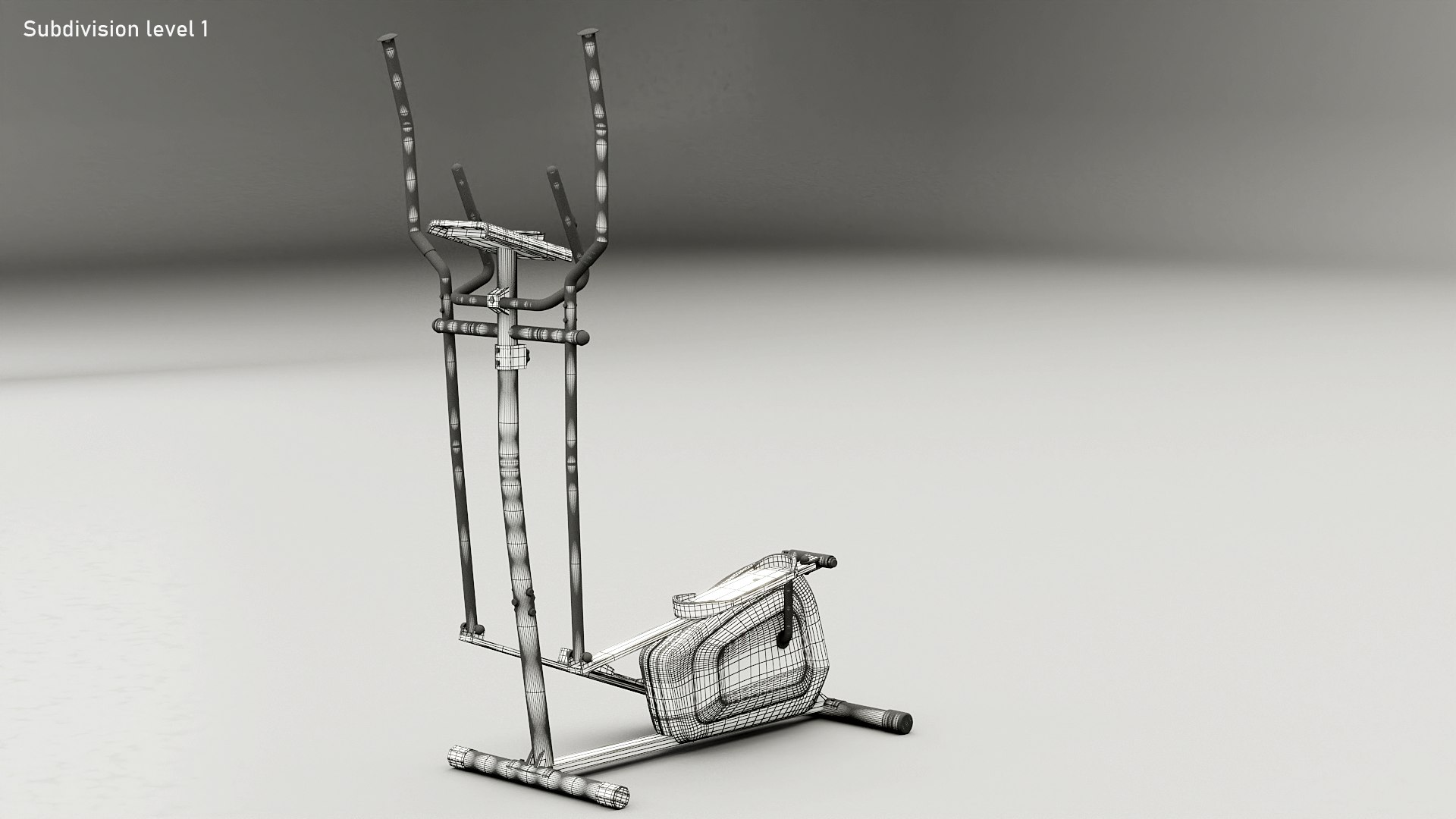Gym Elliptical Trainer 3D model - TurboSquid 2172070