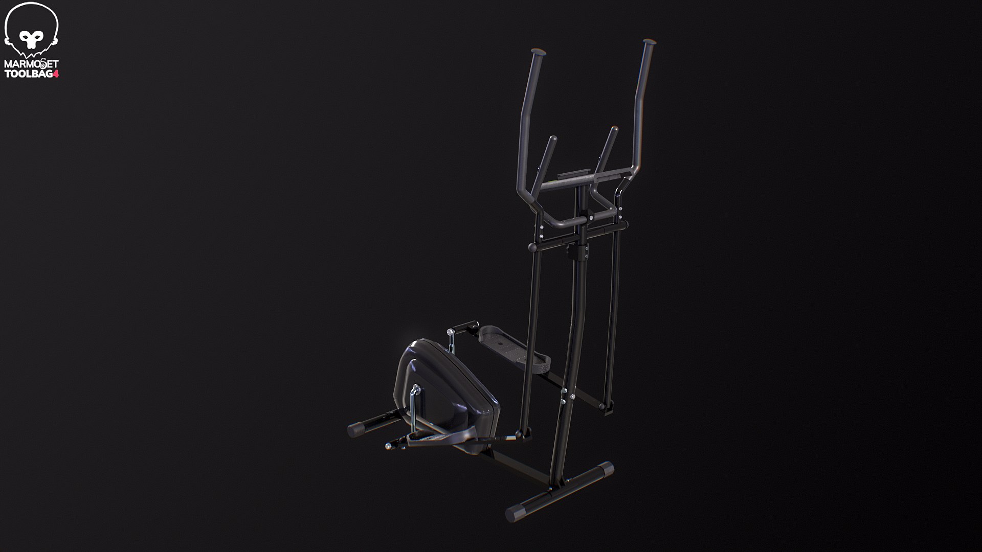 Gym Elliptical Trainer 3D model - TurboSquid 2172070
