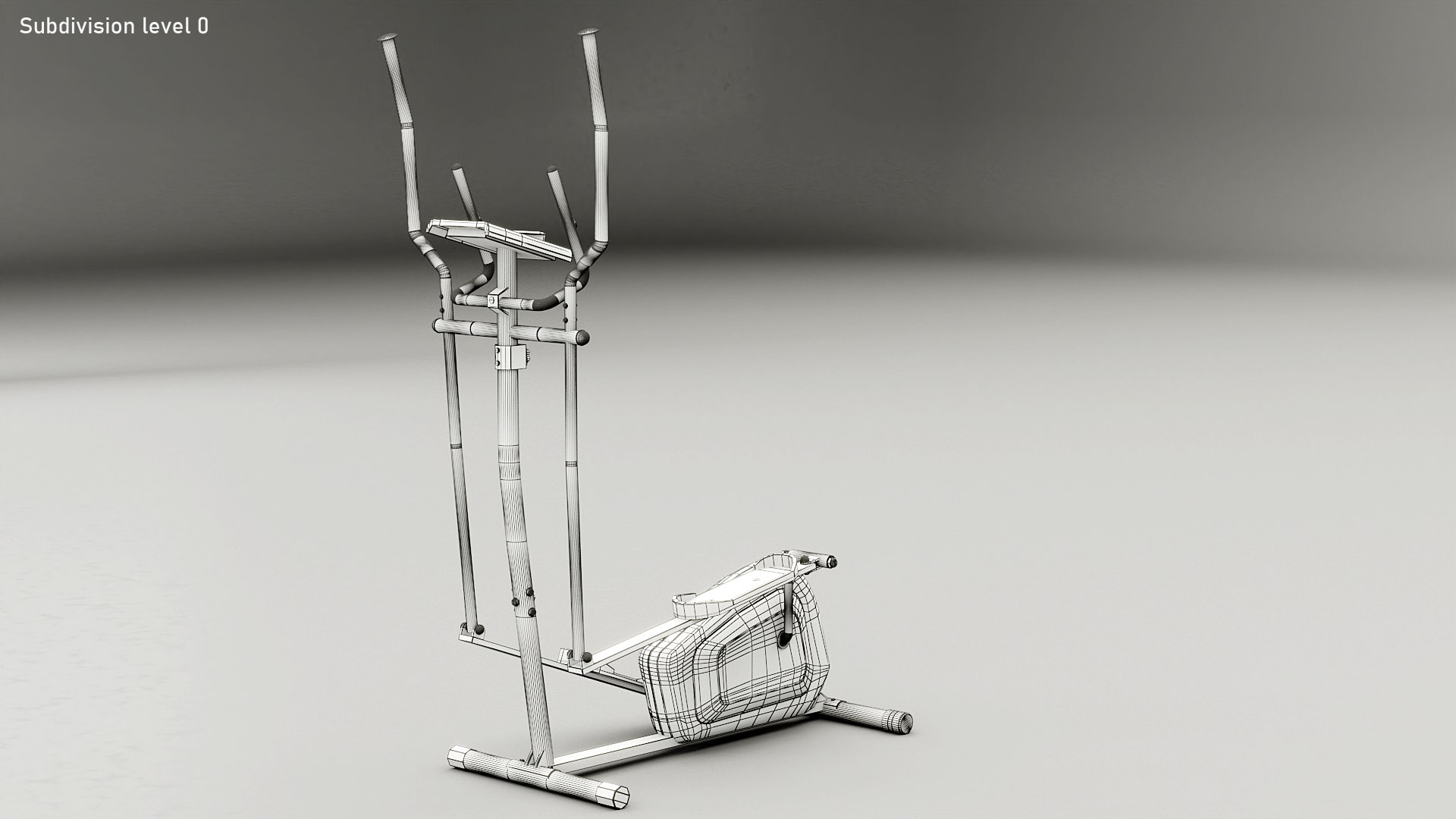 Gym Elliptical Trainer 3D model - TurboSquid 2172070