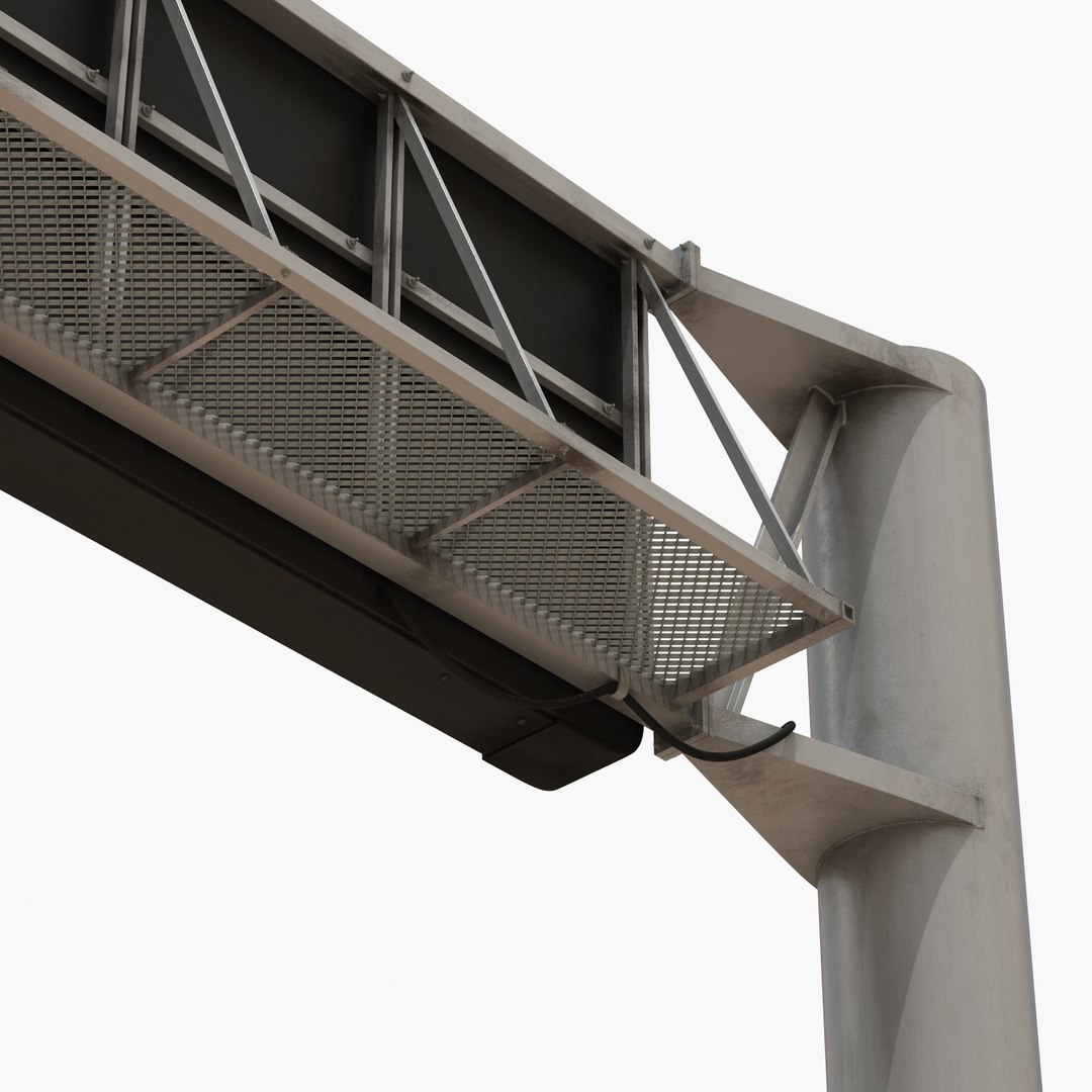 Light Electronic Message Board 3d Model