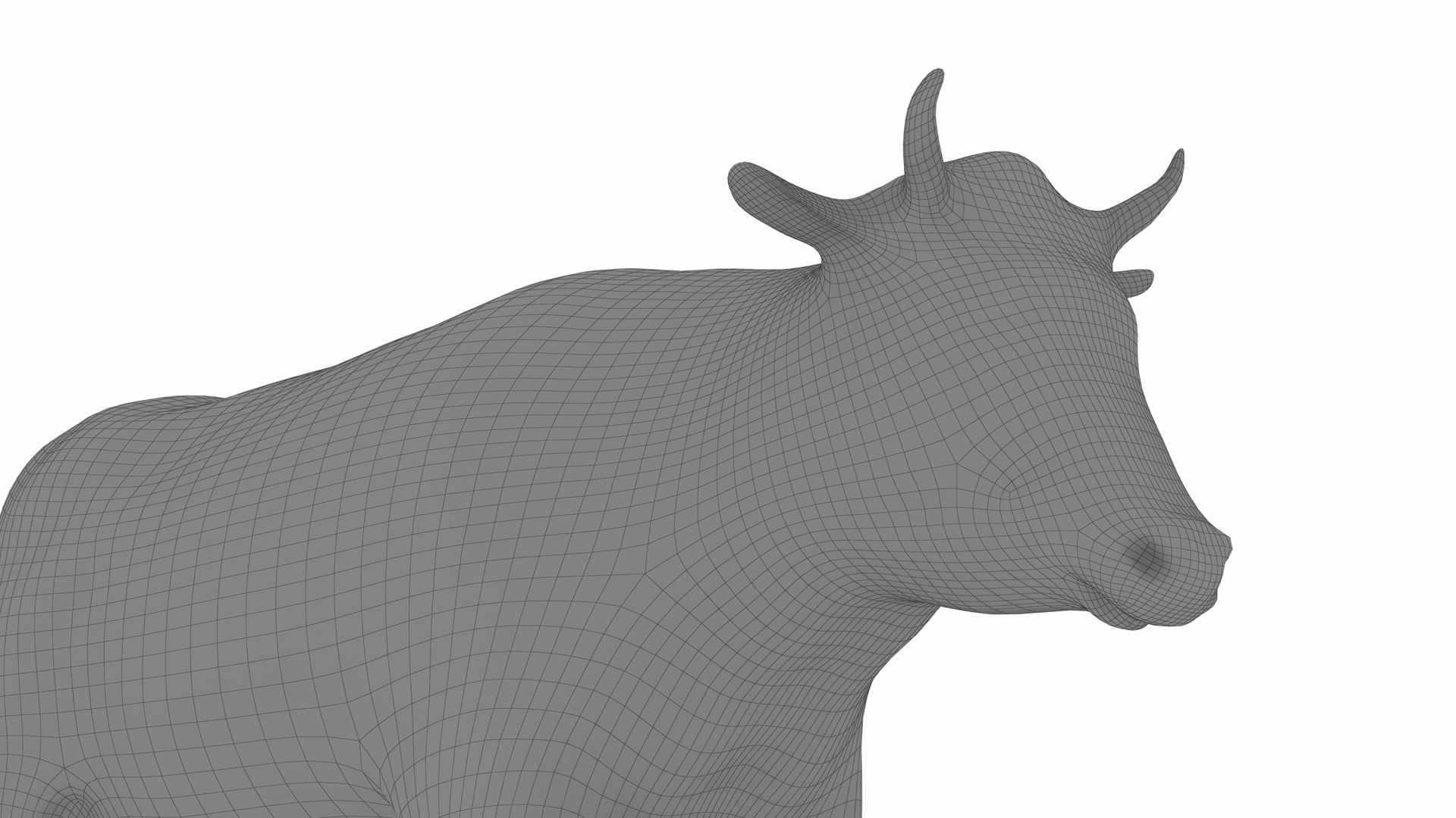 3D Dairy Cow 4 - TurboSquid 1971978