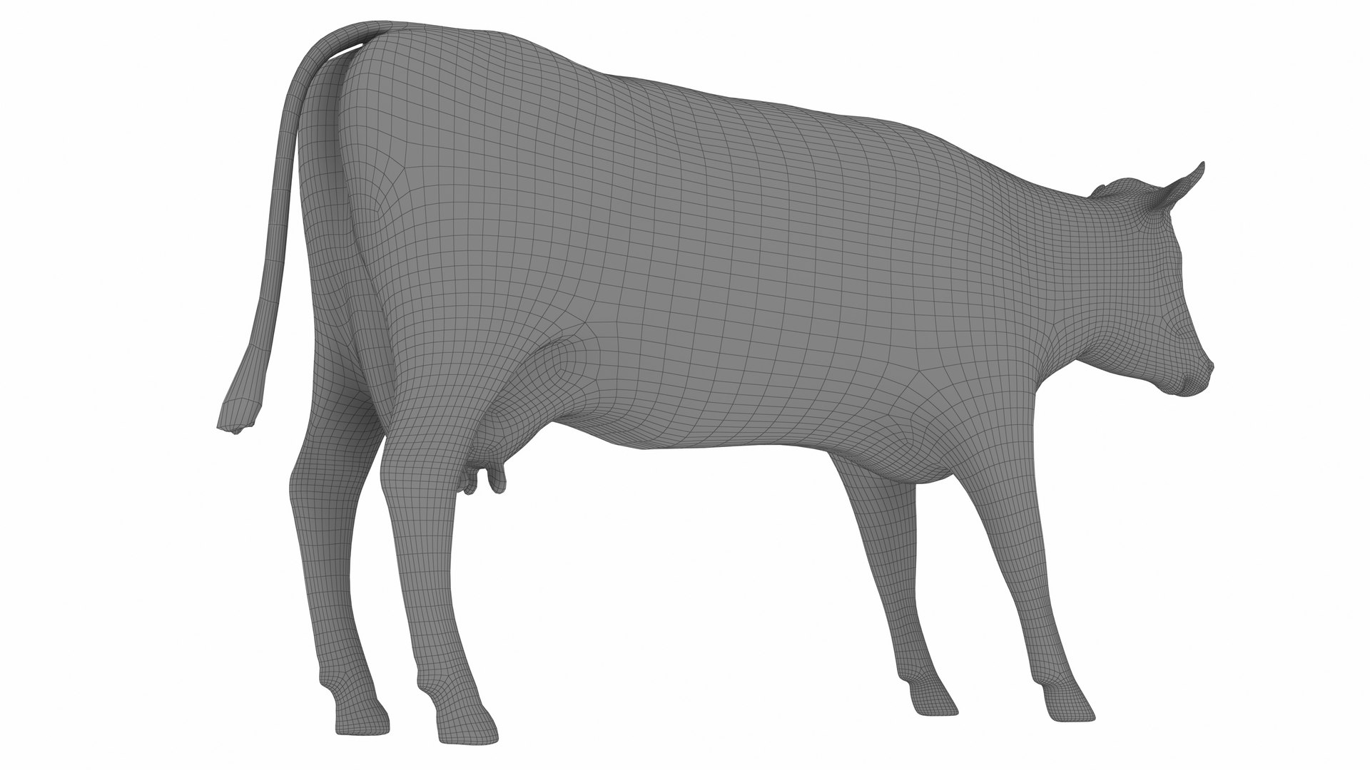 3D Dairy Cow 4 - TurboSquid 1971978