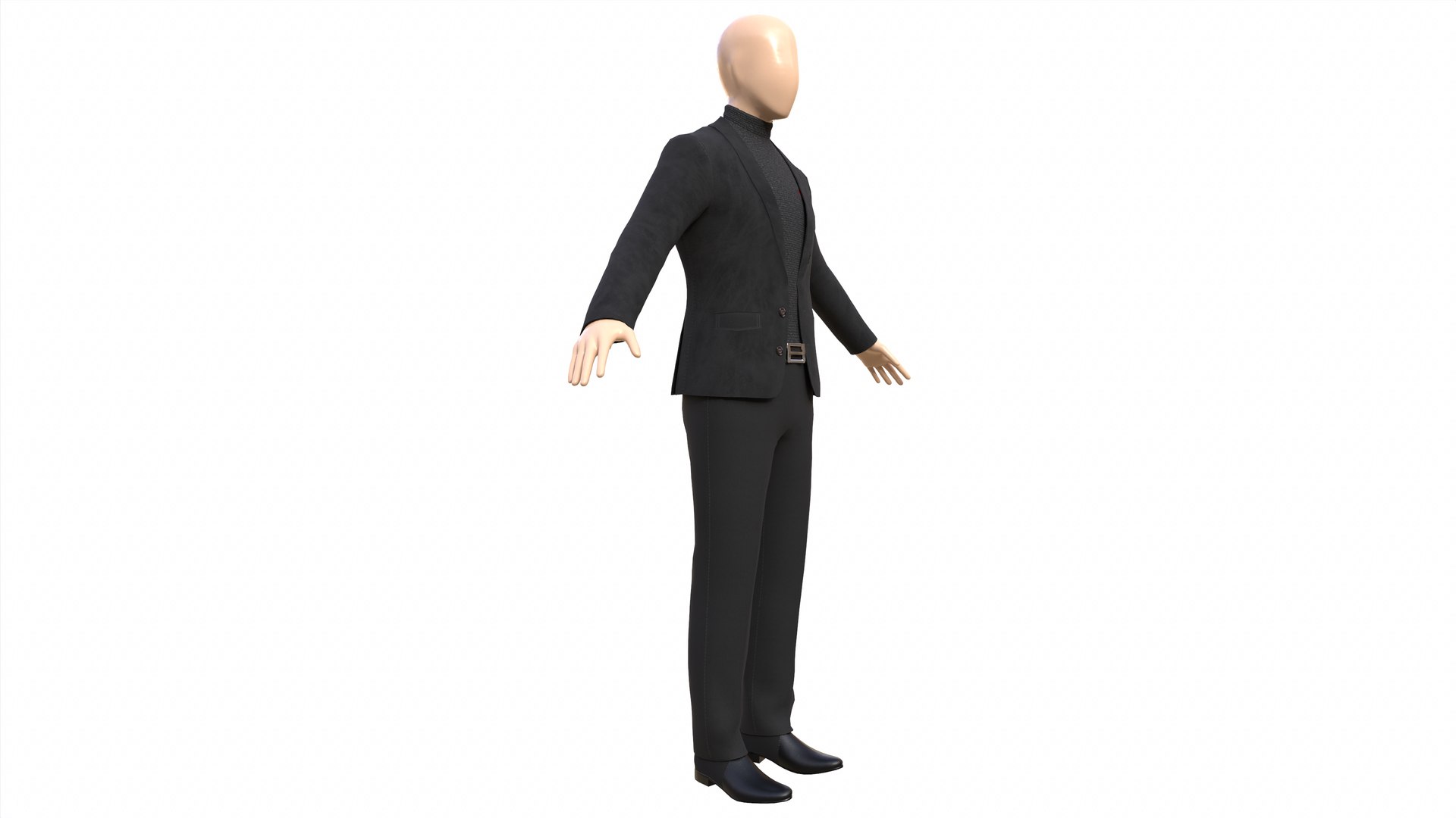 Men Suit Model - TurboSquid 2013020