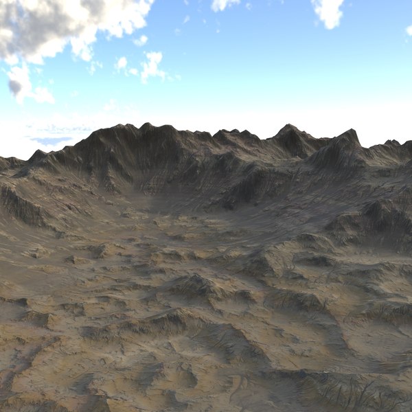 Desert Land 03 3D model - TurboSquid 1942403