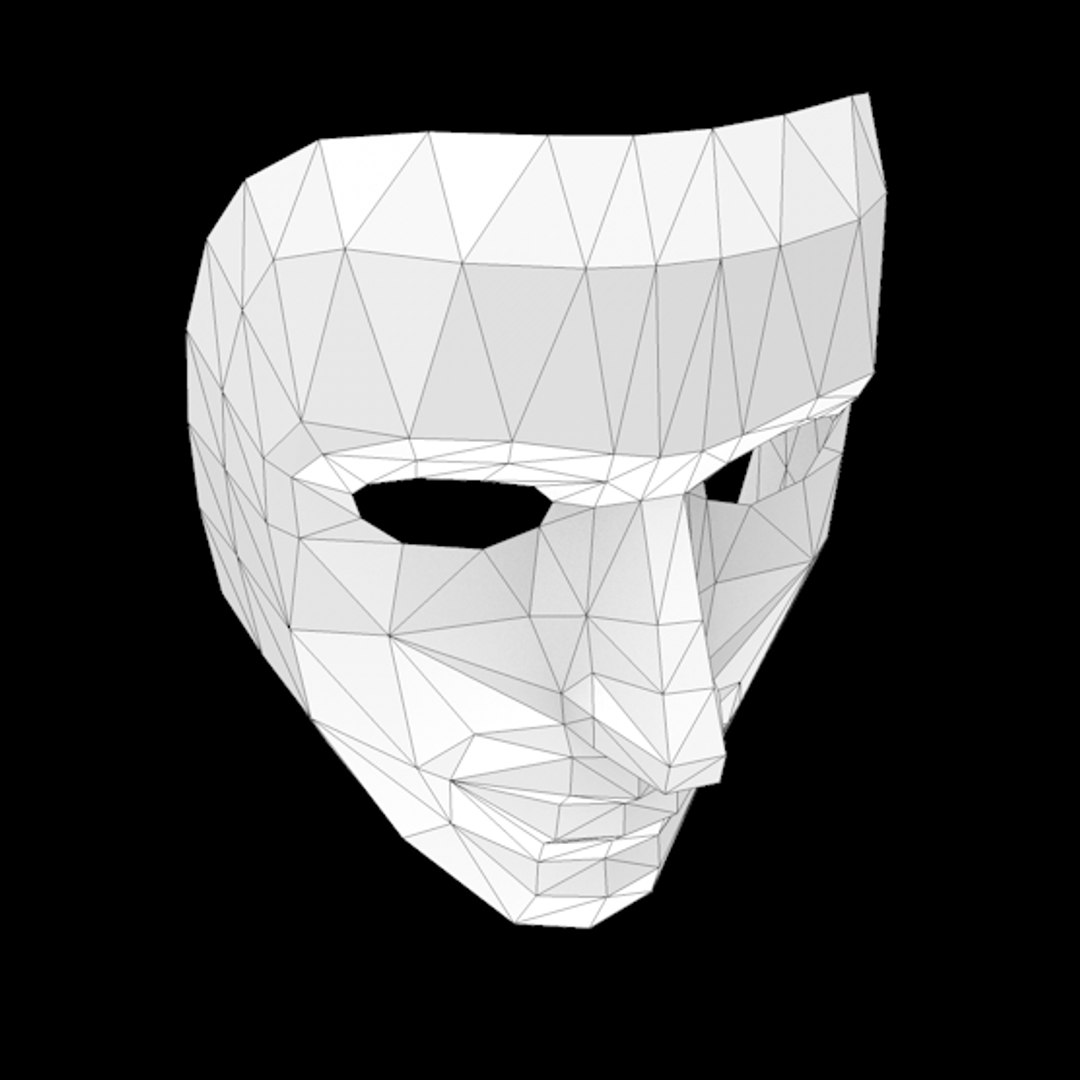 Face Mask 3D Model - TurboSquid 1658593