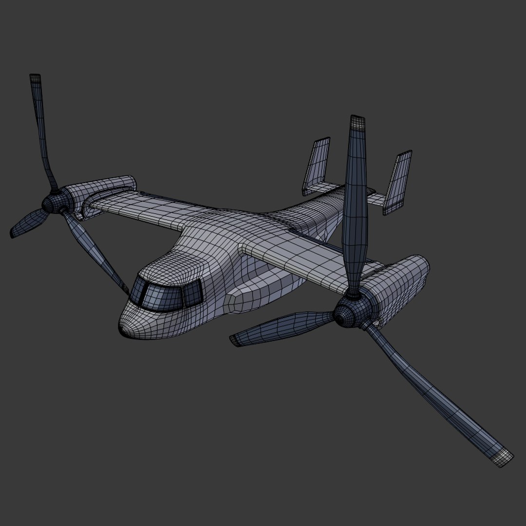3d Osprey Vtol Model