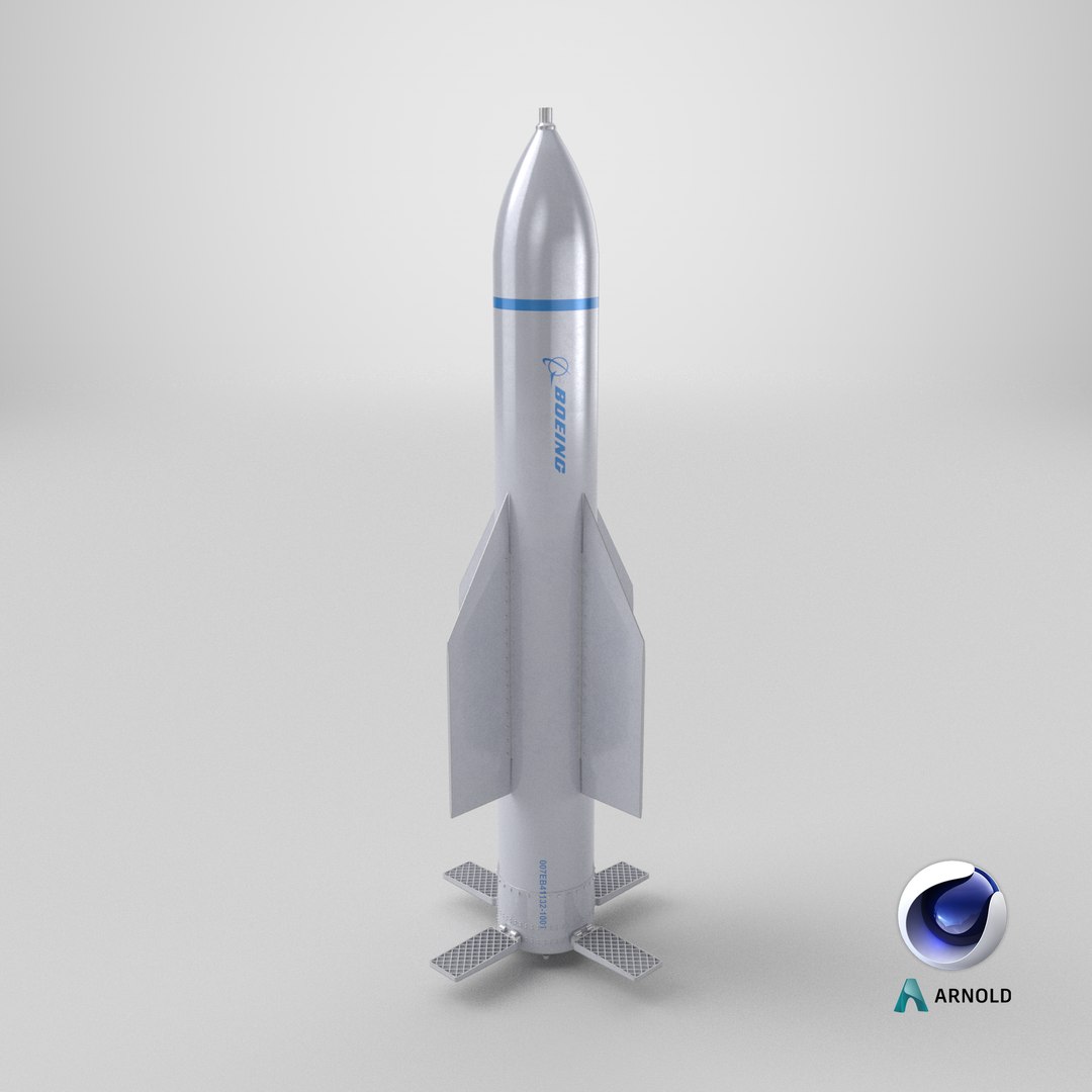 GBU-57 Bunker Buster Bomb - Boeing 3D Model - TurboSquid 2422853