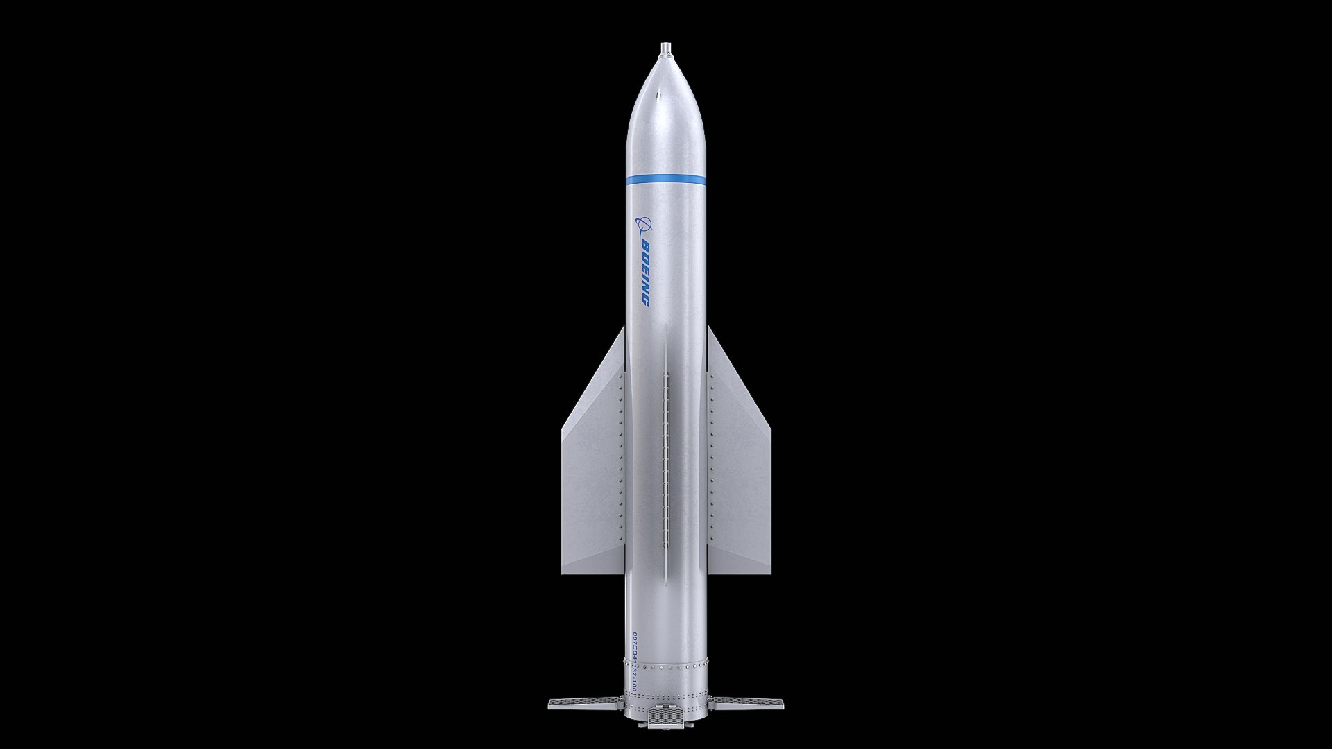 GBU-57 Bunker Buster Bomb - Boeing 3D Model - TurboSquid 2422853