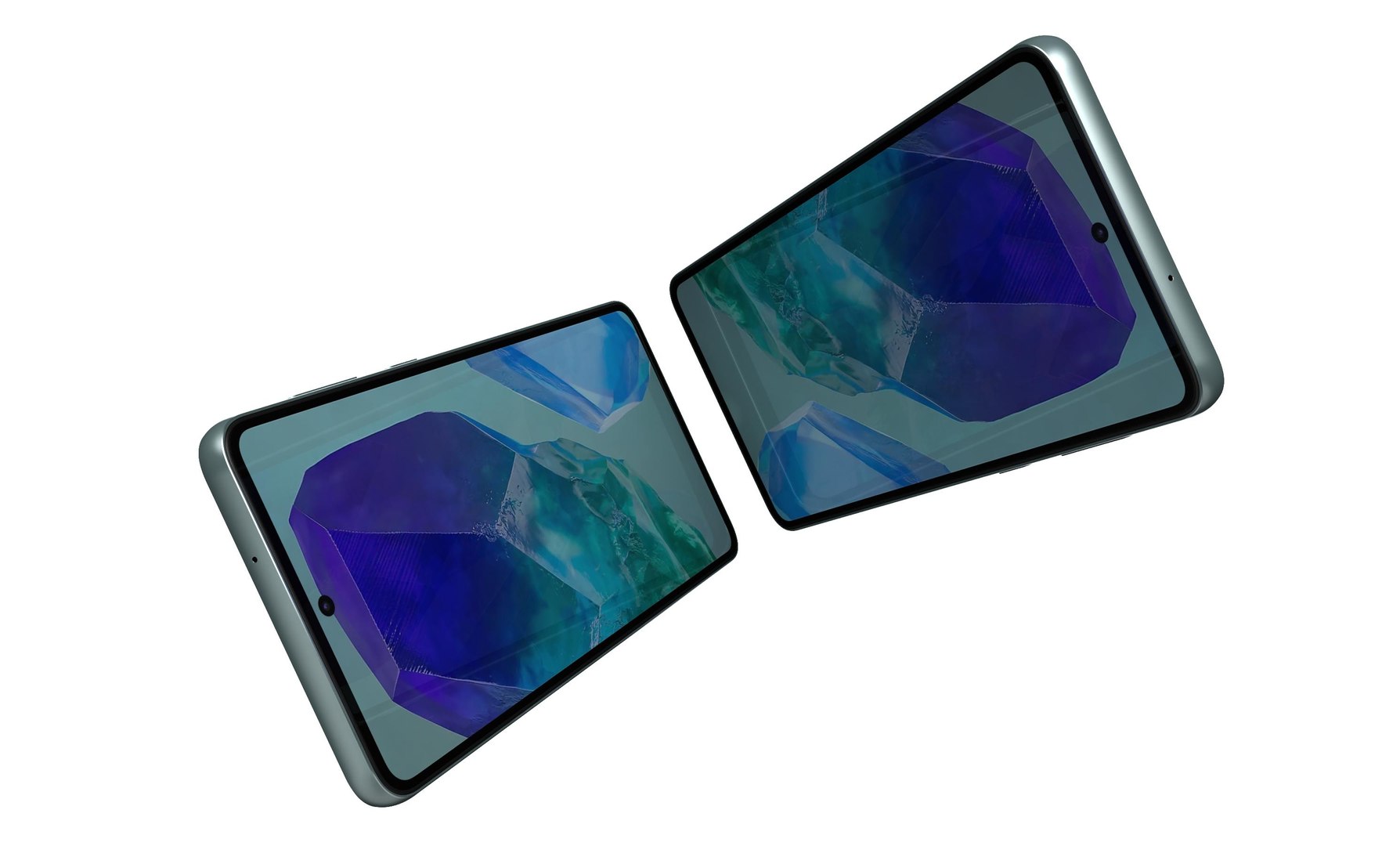 3D Samsung Galaxy M55 Blue Model - TurboSquid 2211896