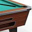 Commercial Pool Table 8ft 3d Model