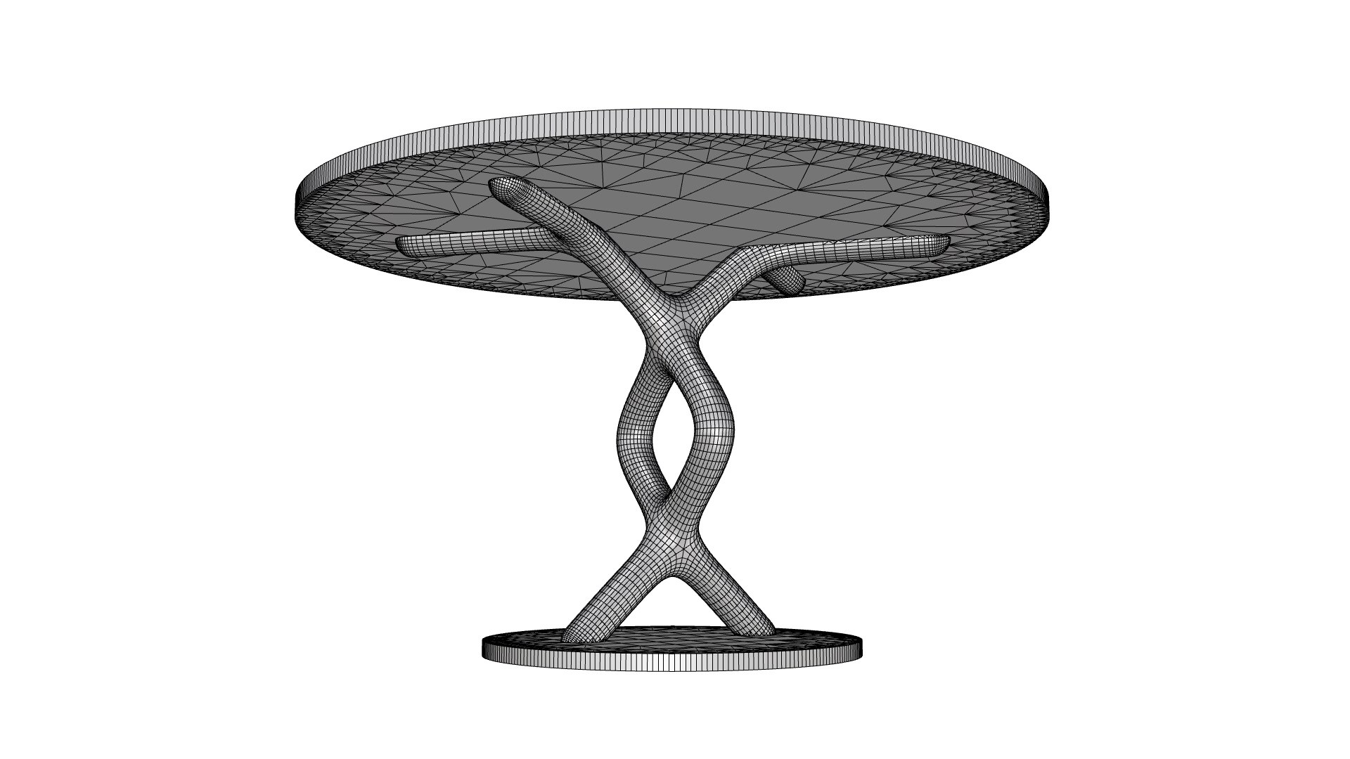Tree Table 01 3D - TurboSquid 2192570