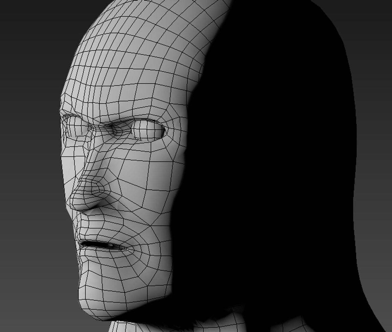 Superhero Body 3d Model