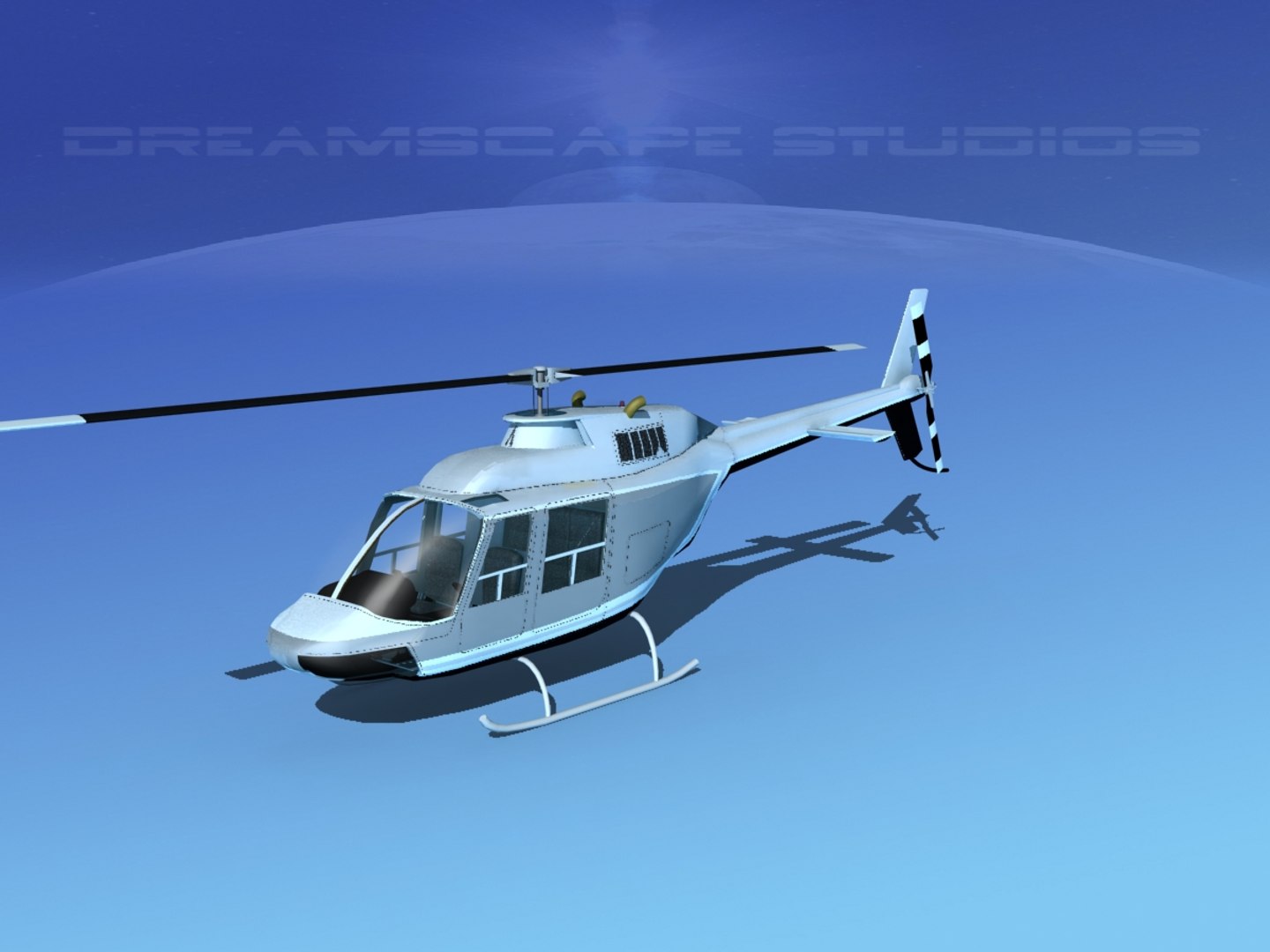 Rotor Bell 206 3D - TurboSquid 1202229