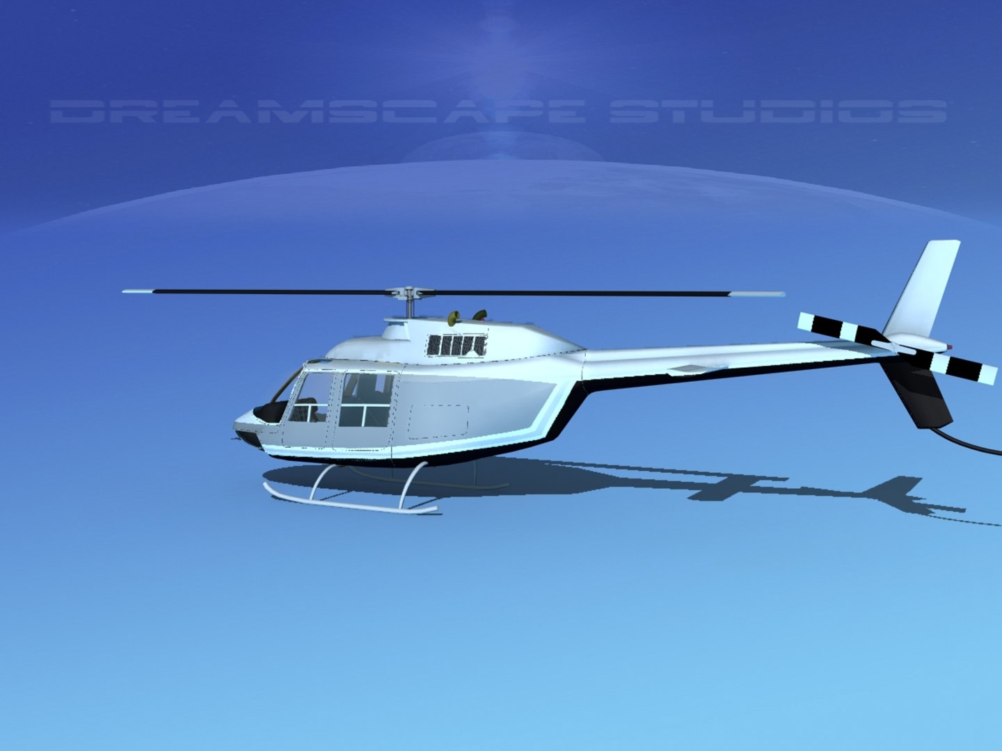 Rotor Bell 206 3D - TurboSquid 1202229