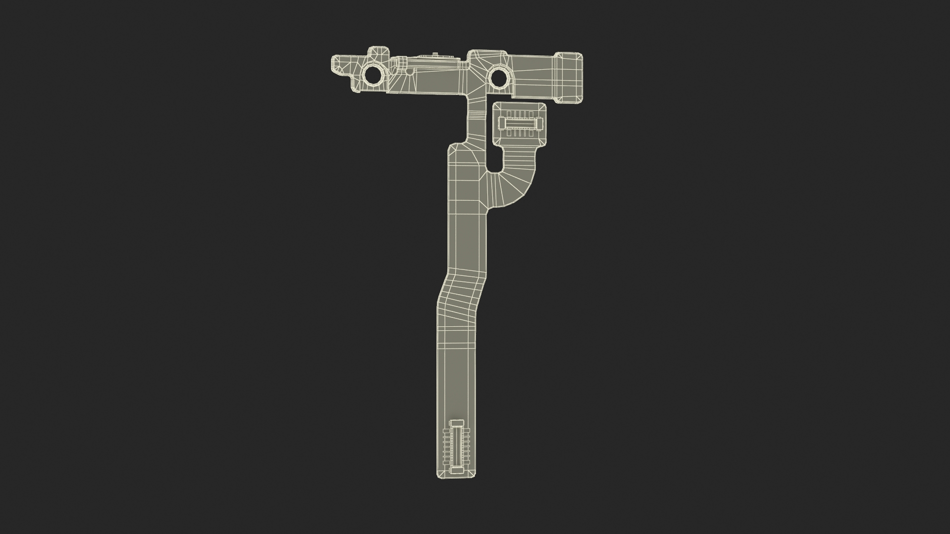 3D 12 9 IPad Pro Power Button Flex Module Model - TurboSquid 2191881