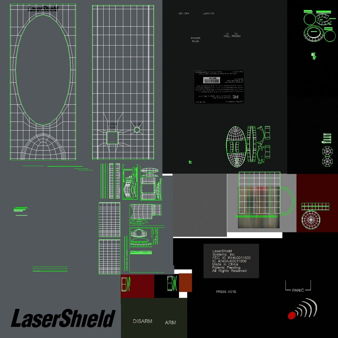 Motion Detector Lasershield Max