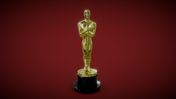 3D The Academy Awards Oscar Statuette Trophy model - TurboSquid 1992637