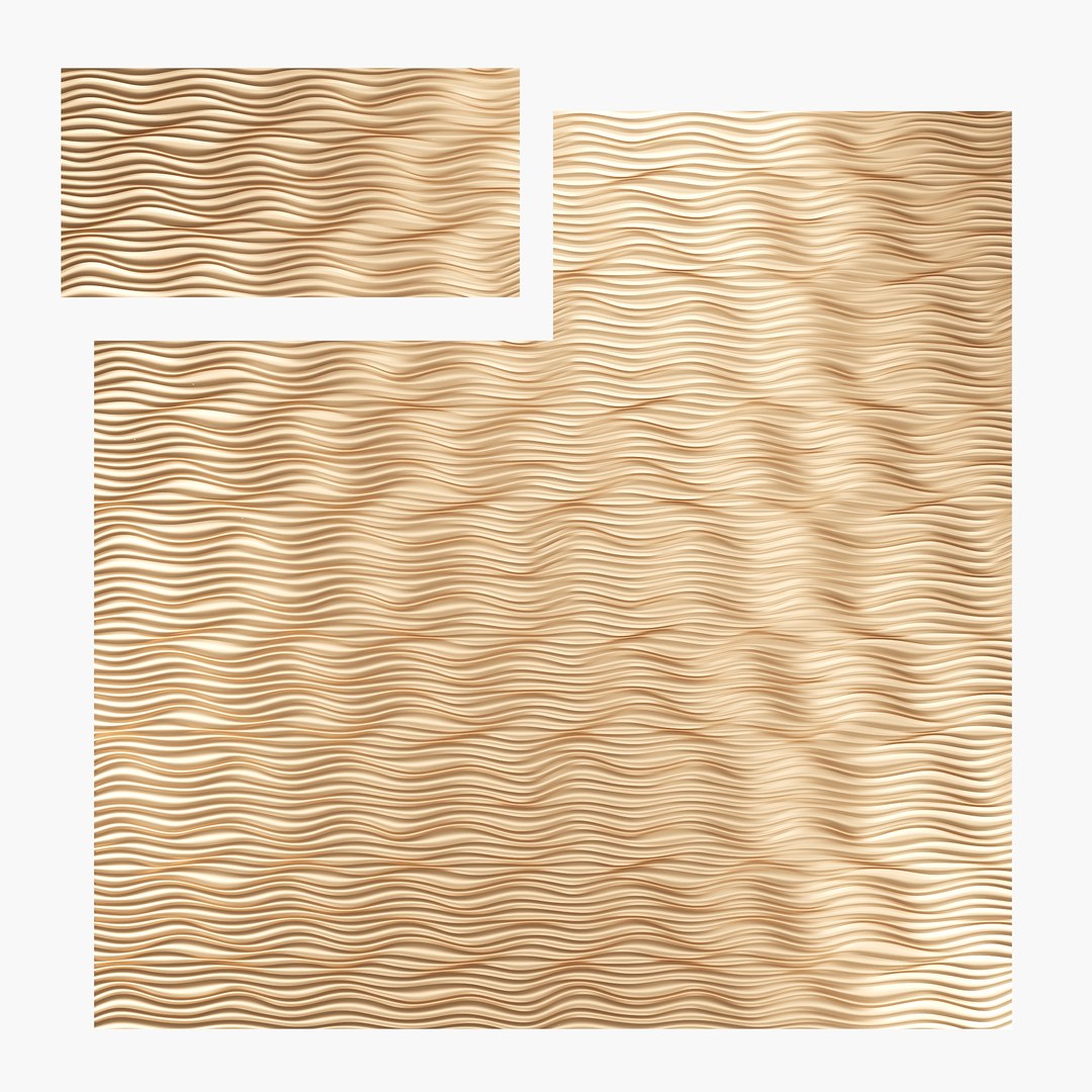 3D Seamless Wall Interior Panel 3D Model - TurboSquid 2029972