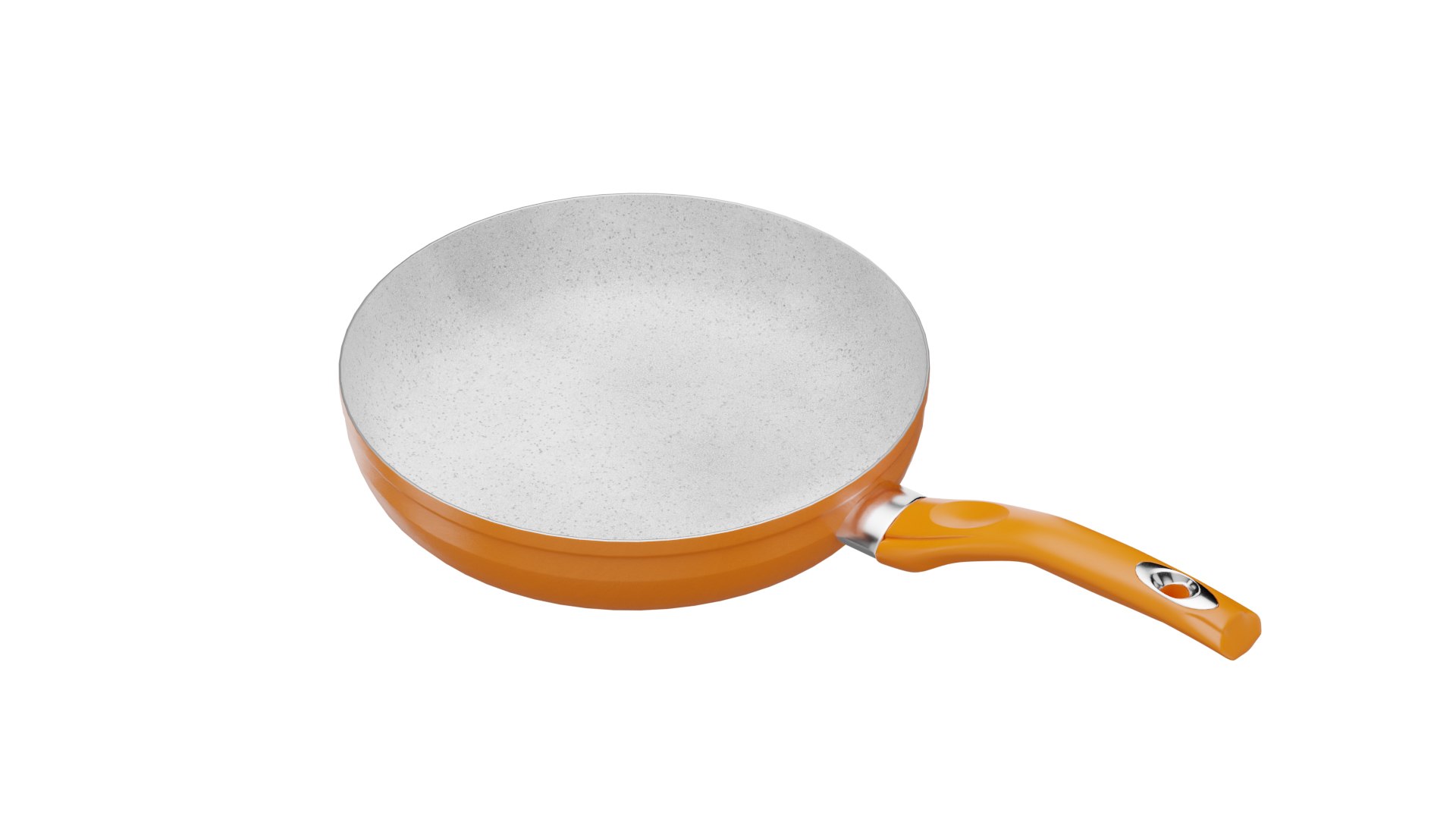 Orange Frying Pan 3D - TurboSquid 2290130