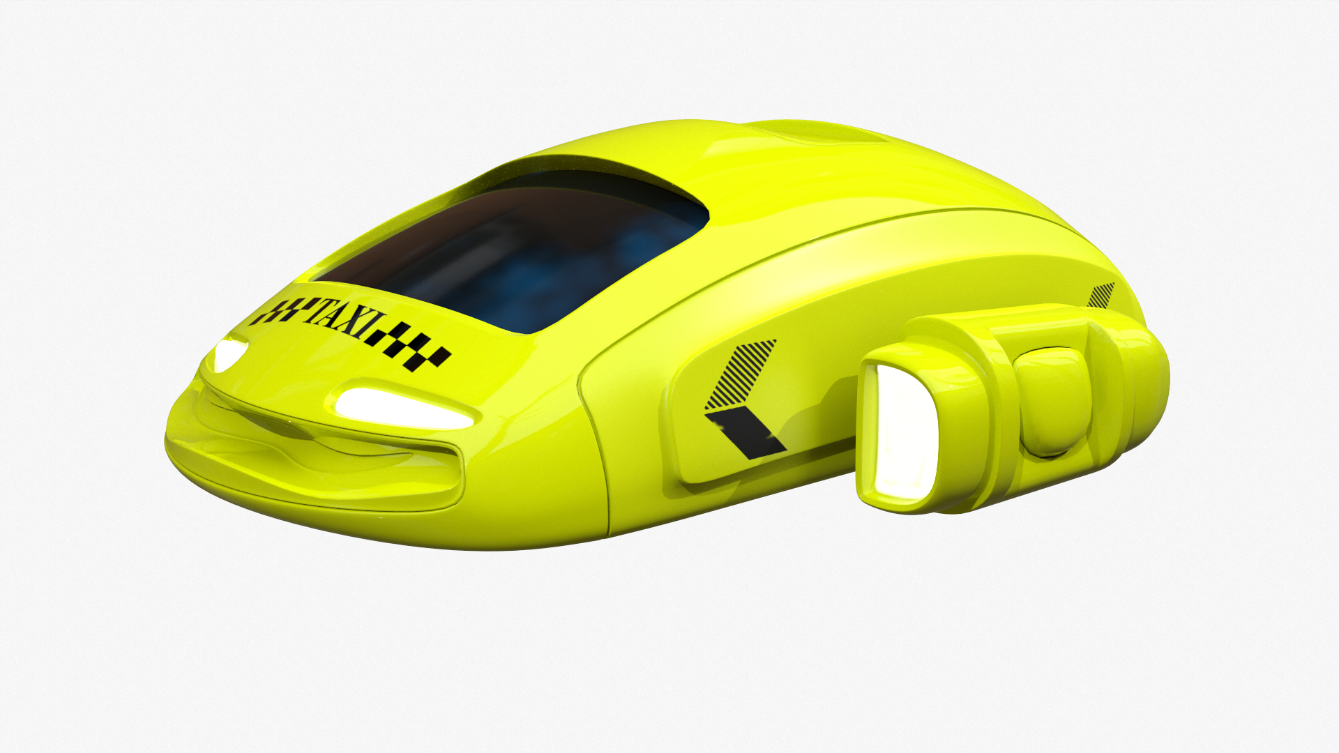 Hover Taxi 3D model - TurboSquid 1820639