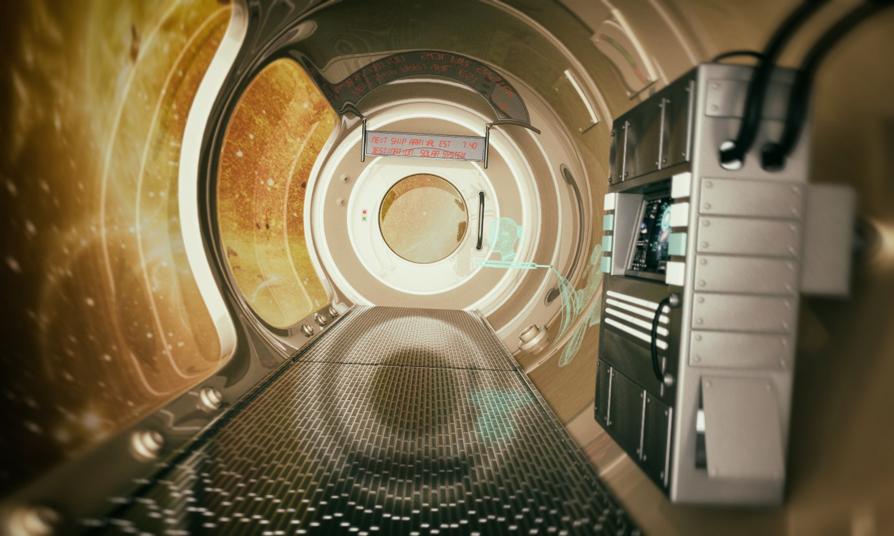 Interior Space 3d C4d