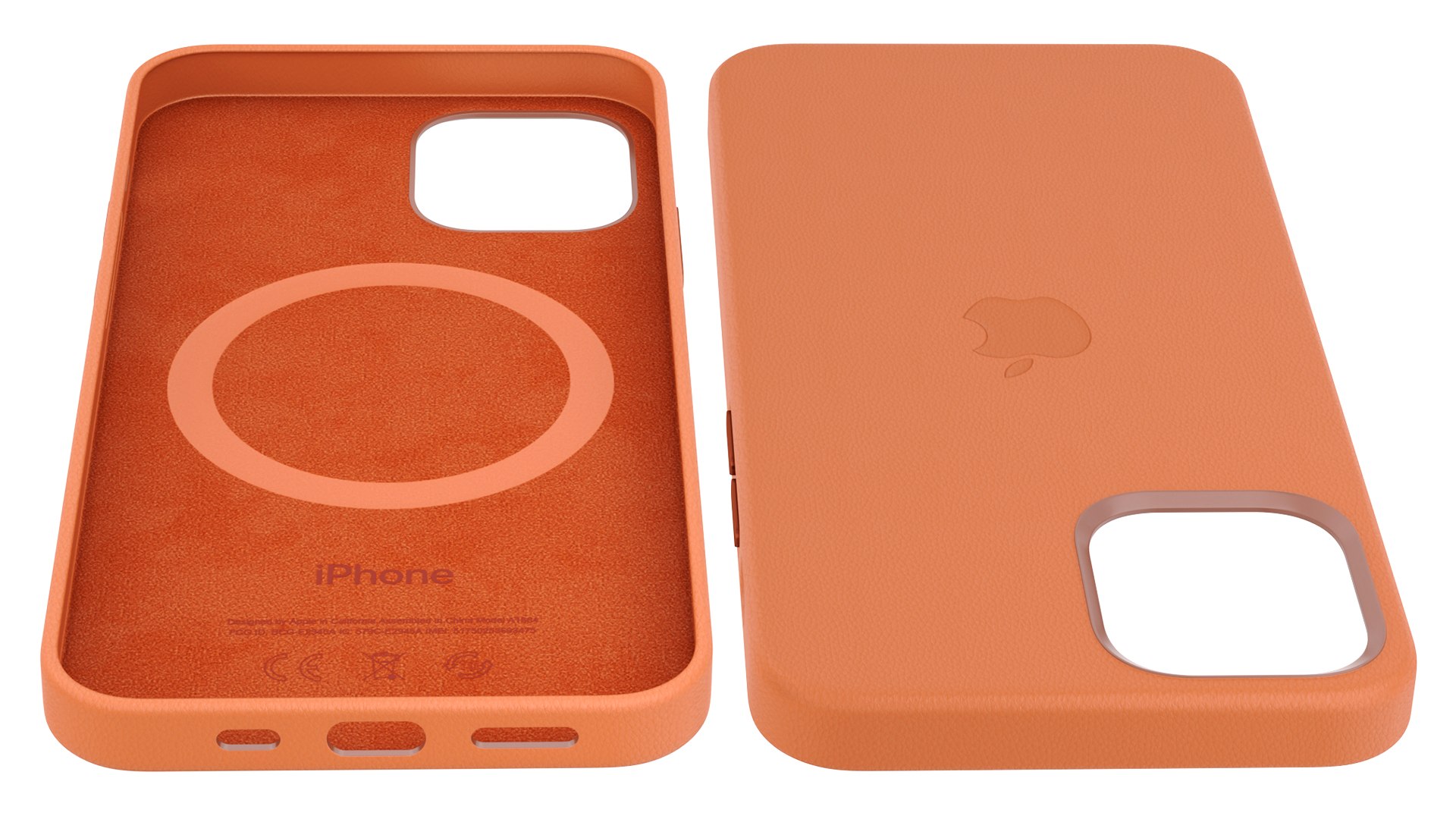 3D iphone 12 leather case model - TurboSquid 1703752