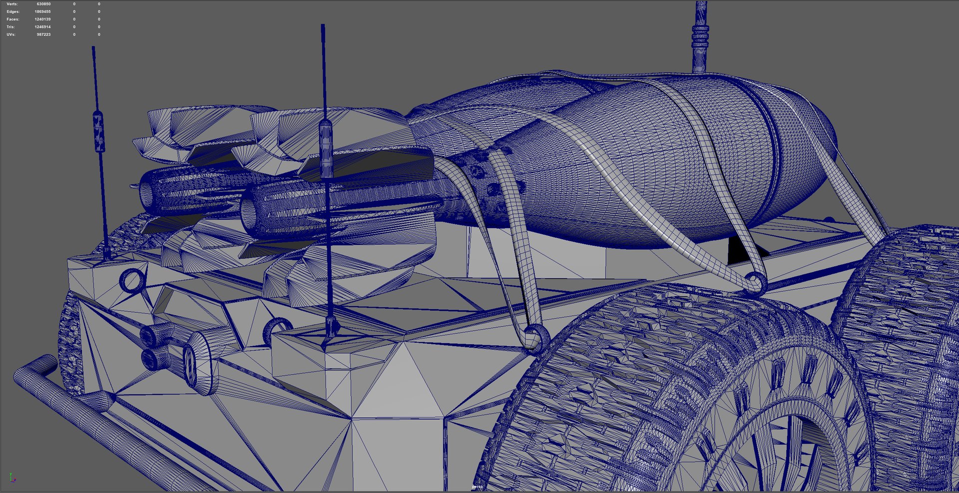 3D Ratel S Anti Tank Drone With Mortar Rounds Model - TurboSquid 2261790