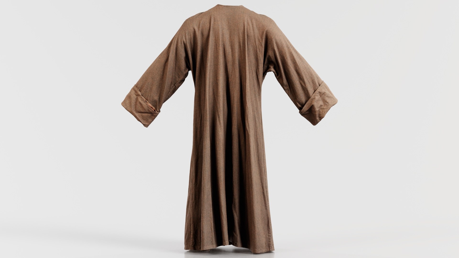 Priest Robe Remastered 3D Model - TurboSquid 2360231