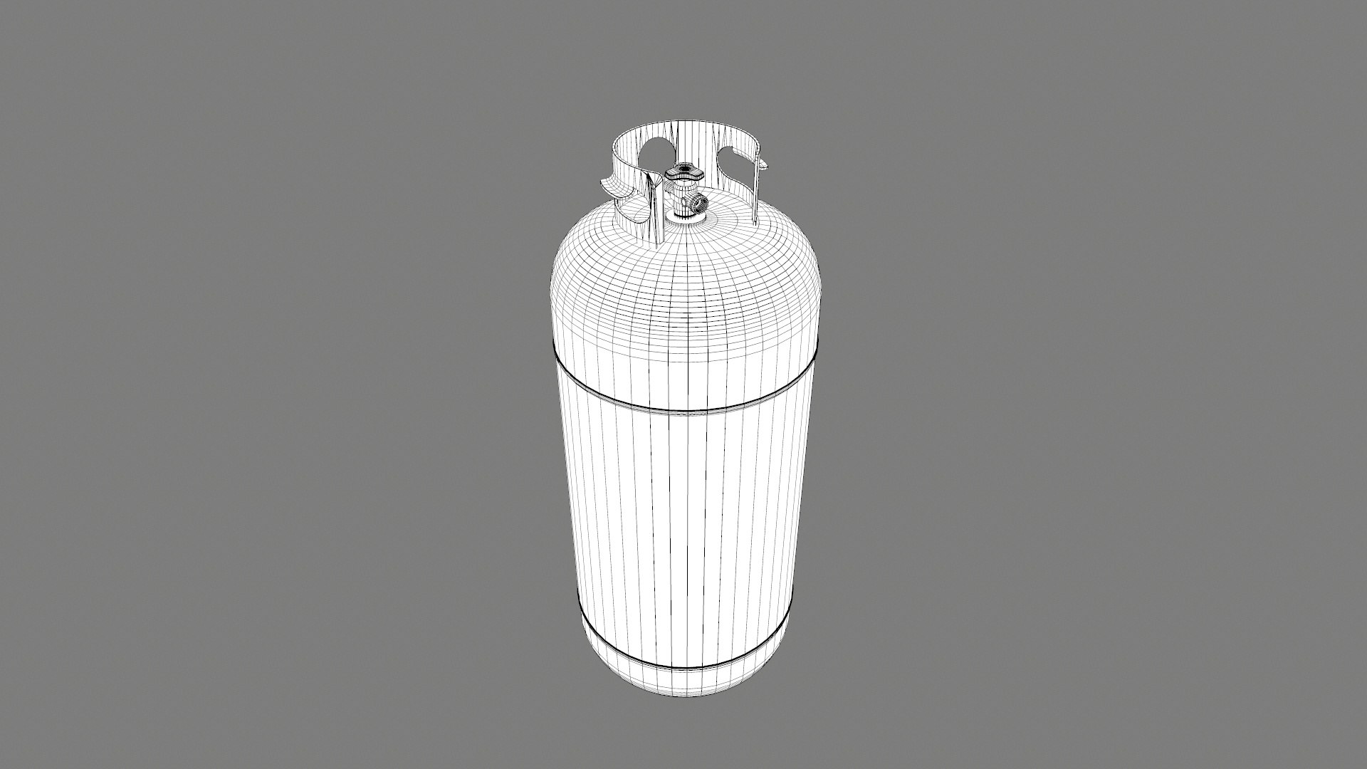 3D Propane Gas Cylinder Tank - TurboSquid 2327004