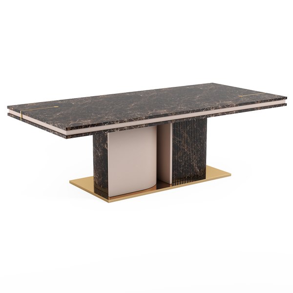 Turri eclipse rectangular table 3D model - TurboSquid 1413612