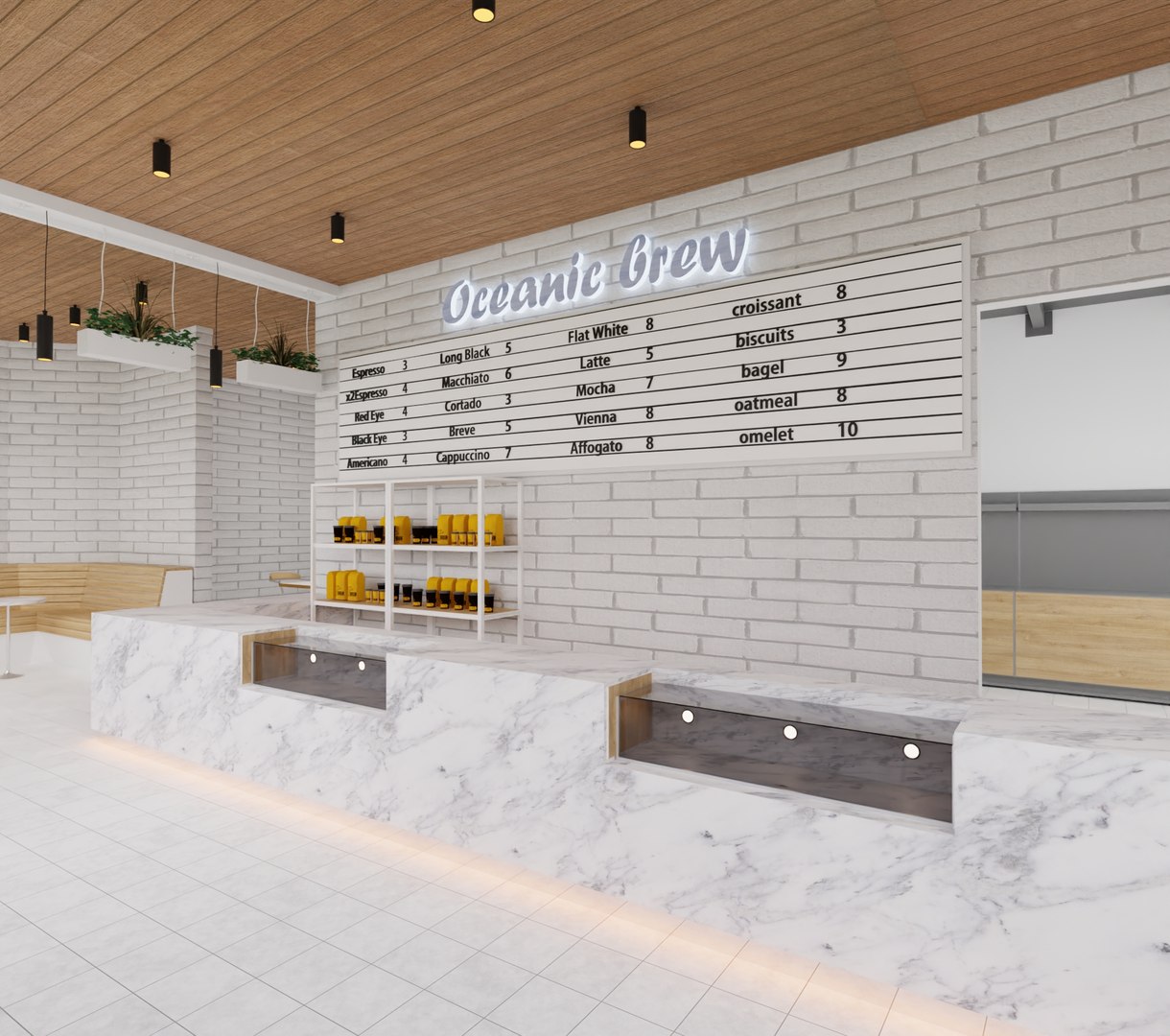 Free Obj Model Restaurant