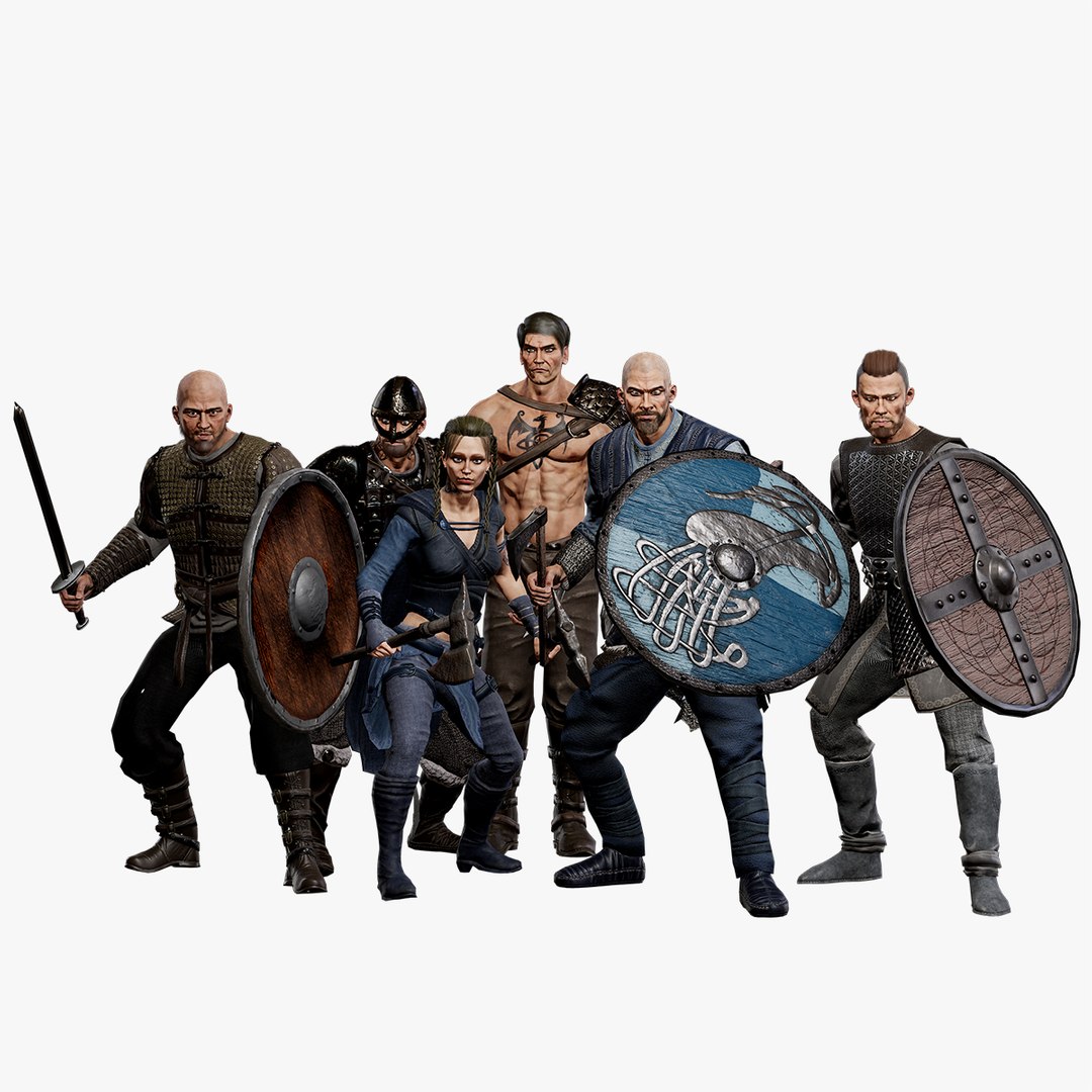 3D VIKING R COLLECTION - TurboSquid 2334071
