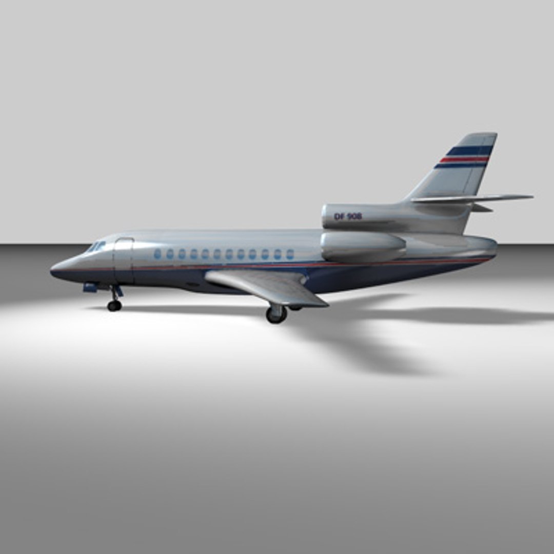 3d Dassault Falcon 900